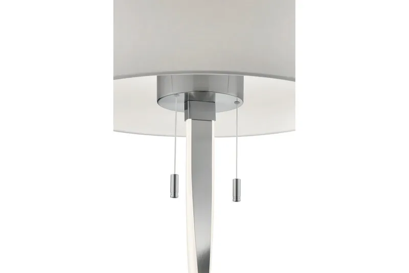 Trio Lighting Golvlampa Nandor Borstad stål - Belysning | Chilli