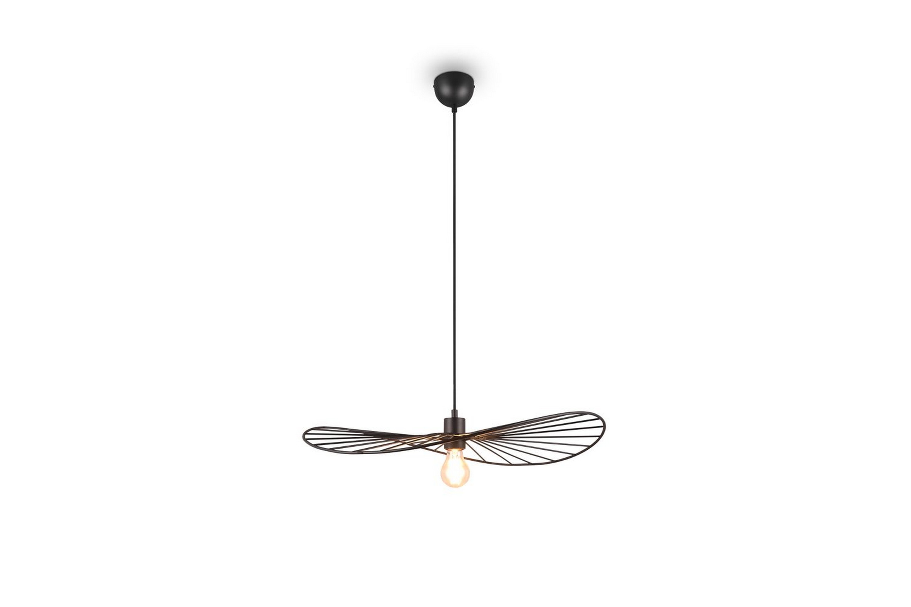 Trio Lighting Pendel TRIO Chapeau Mattsvart Mattsvart - Belysning & el - Trademax
