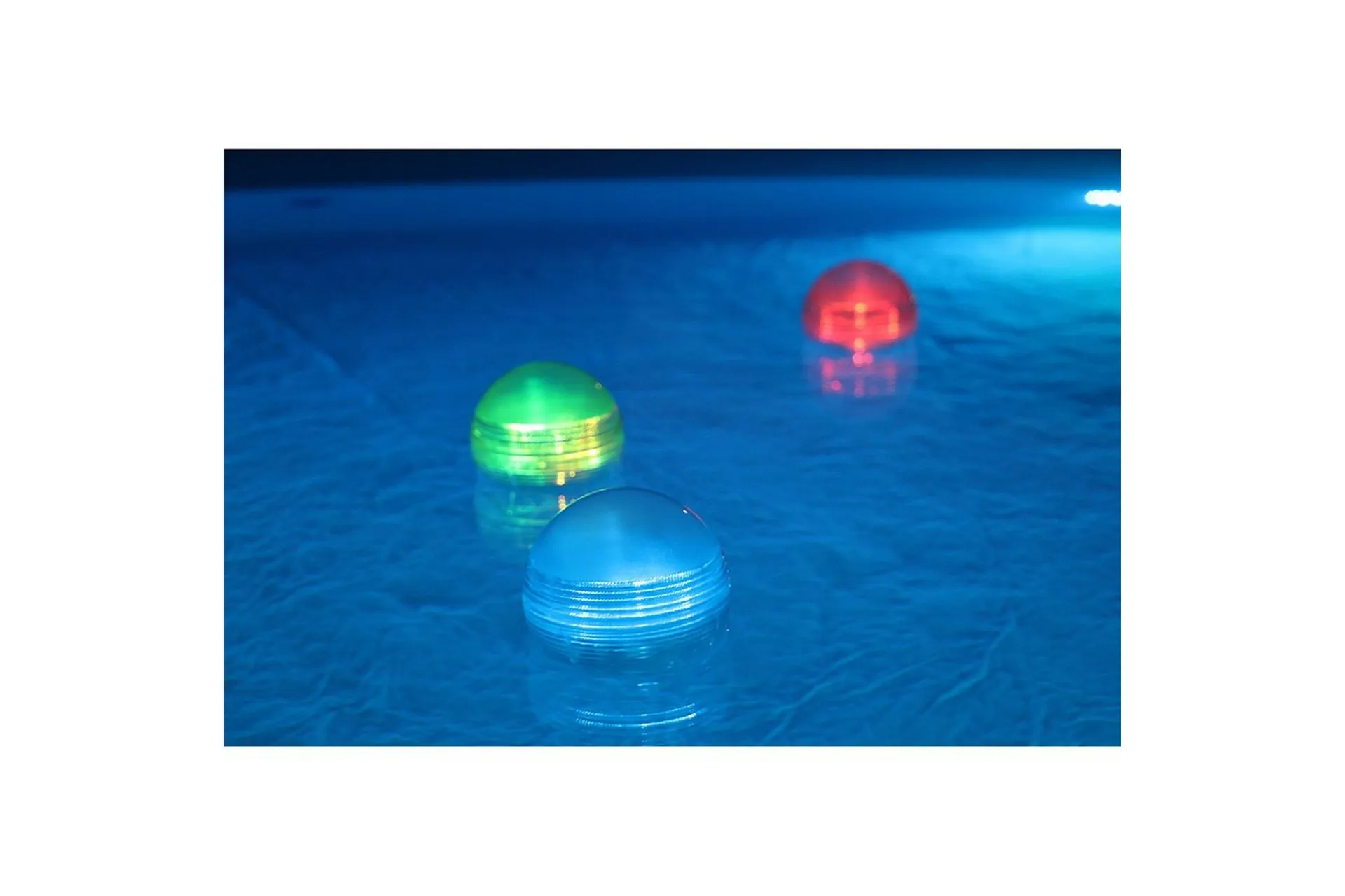 Solcellebelysning Planet Pool Kugle Flydende RGB 3 stk - Belysning ...