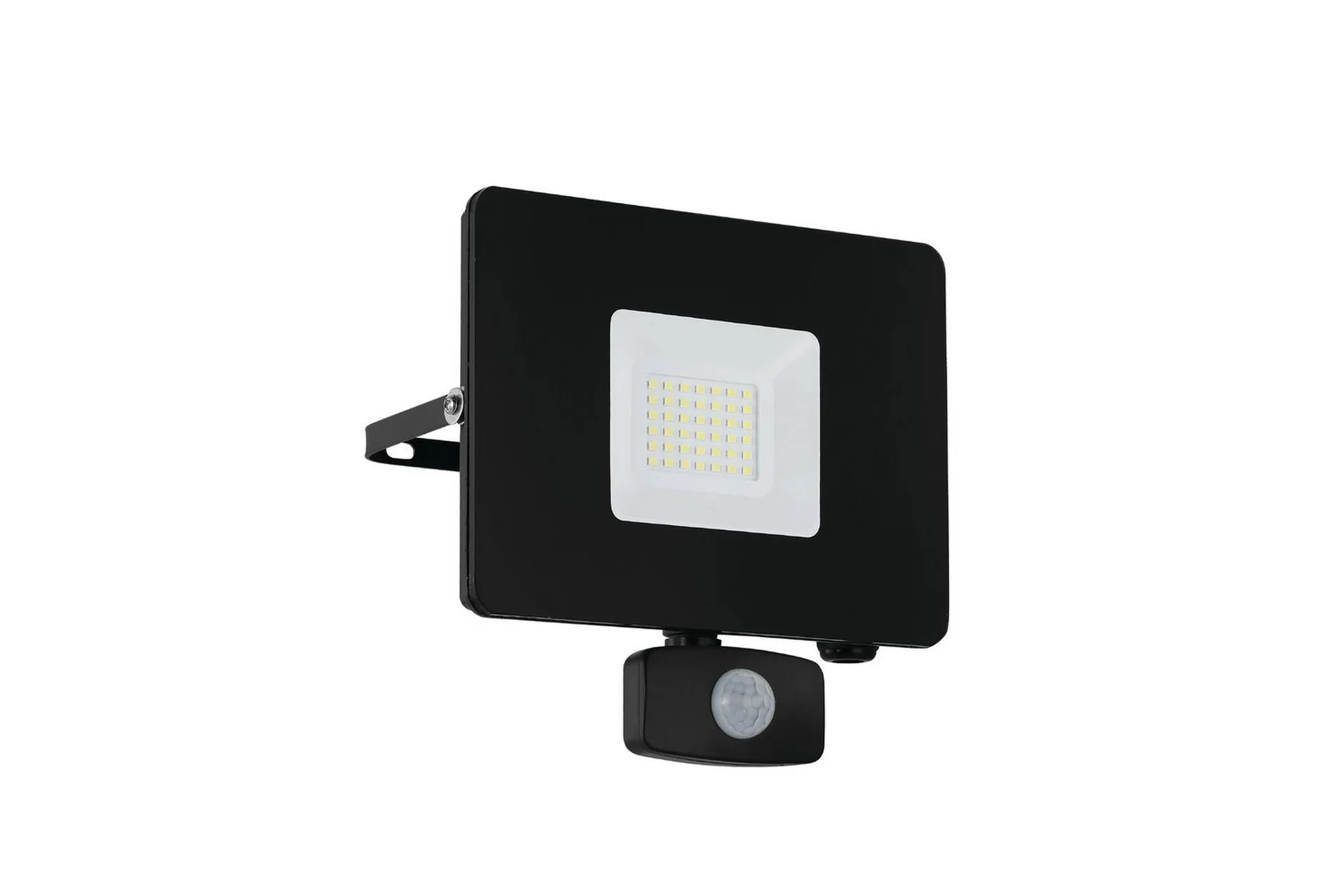 Eglo Väggstrålkastare Utebelysning Eglo Faedo 3 med Sensor 30W, Svart ...