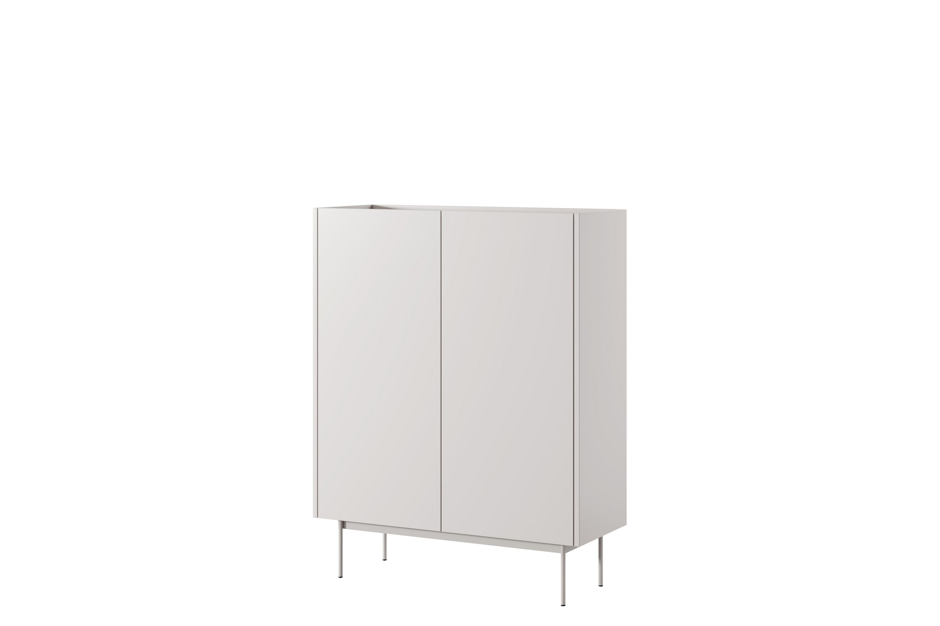Akansh Byrå 97 cm Beige - Förvaring - Trademax