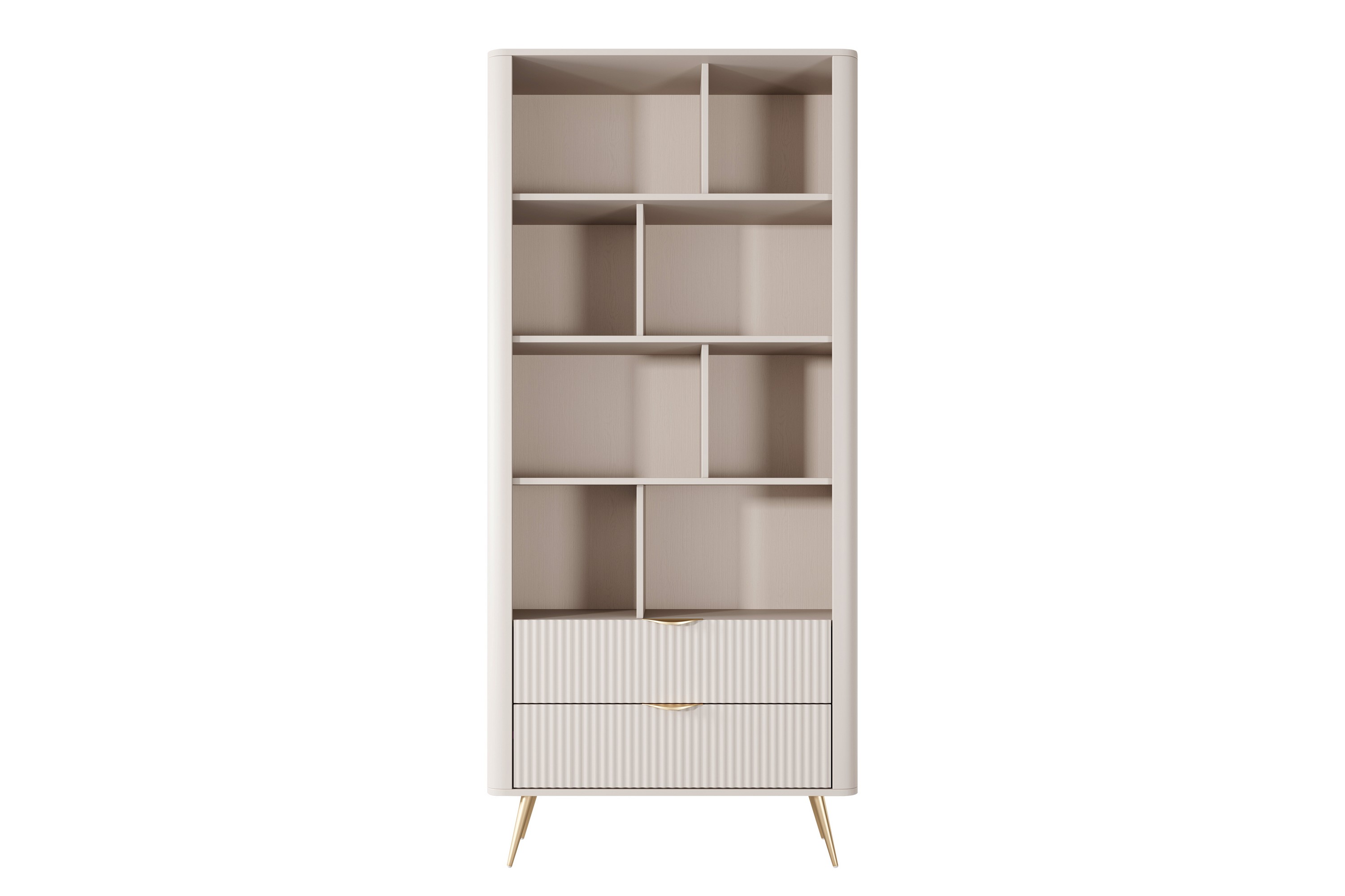 Forba Bokhylla 88 cm Beige - Förvaring - Trademax