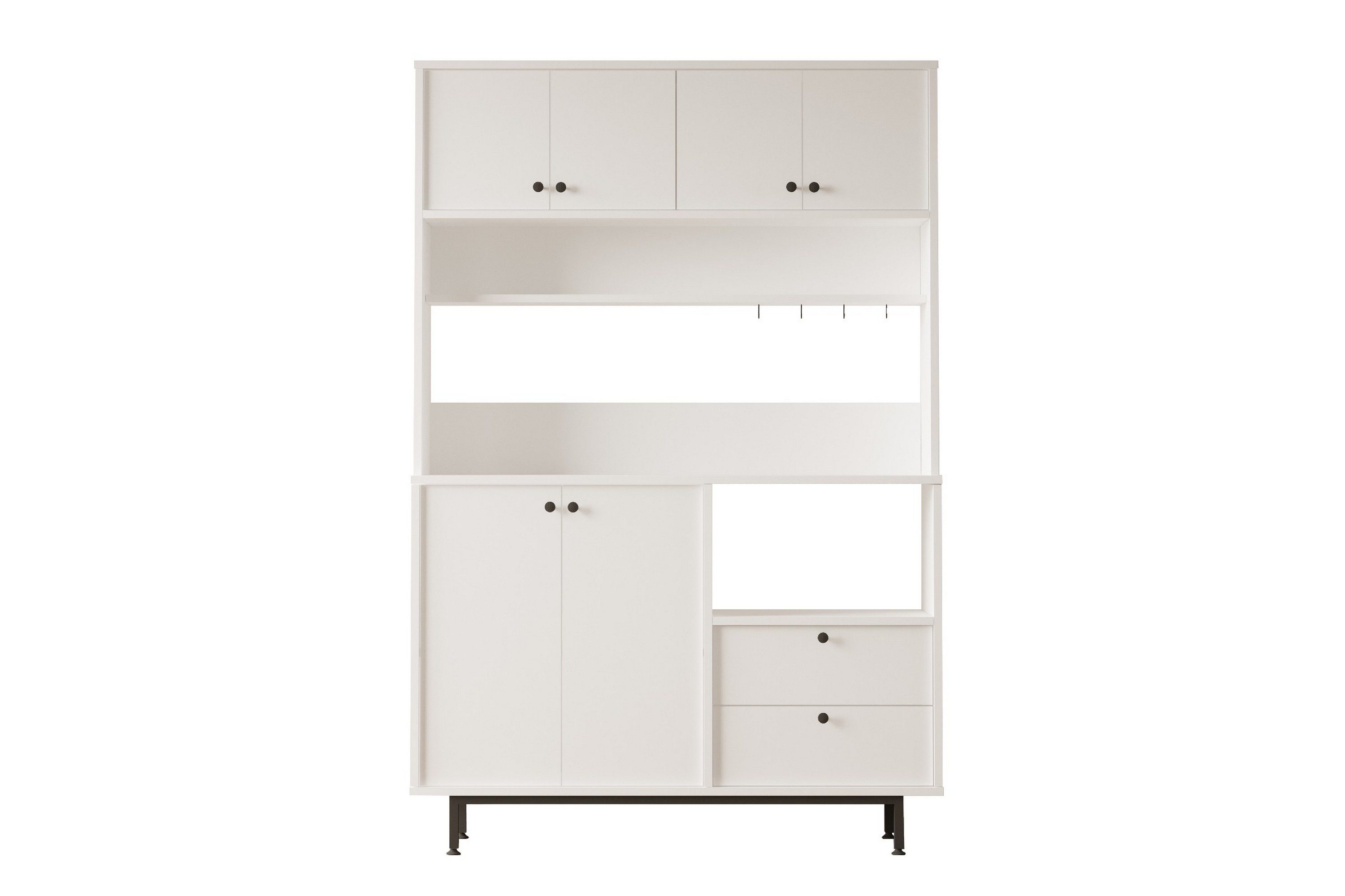 Donae Highboard Vit - Förvaring - Trademax