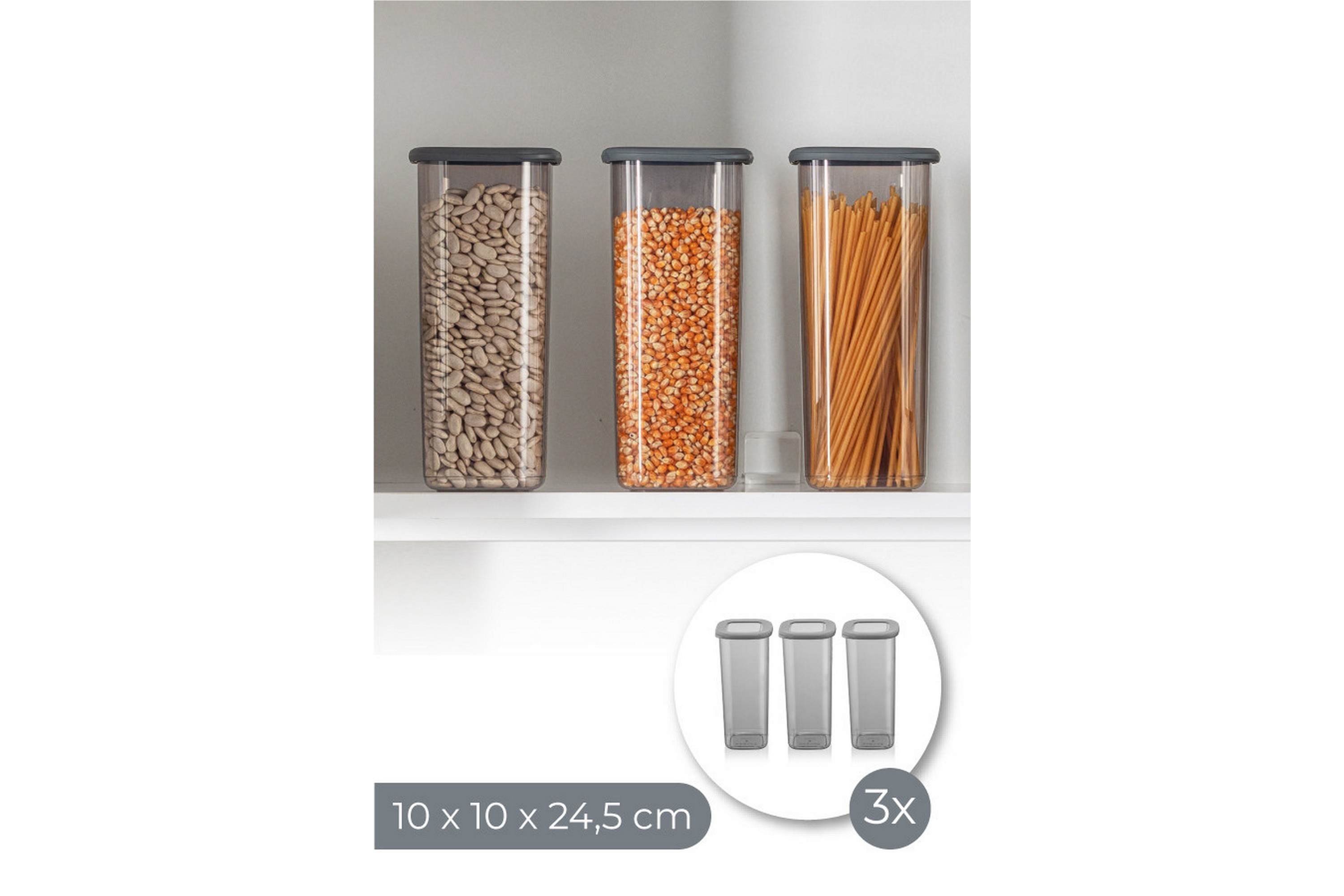 Förvaringsburk Kazuyasu Antracit - Förvaring | Chilli