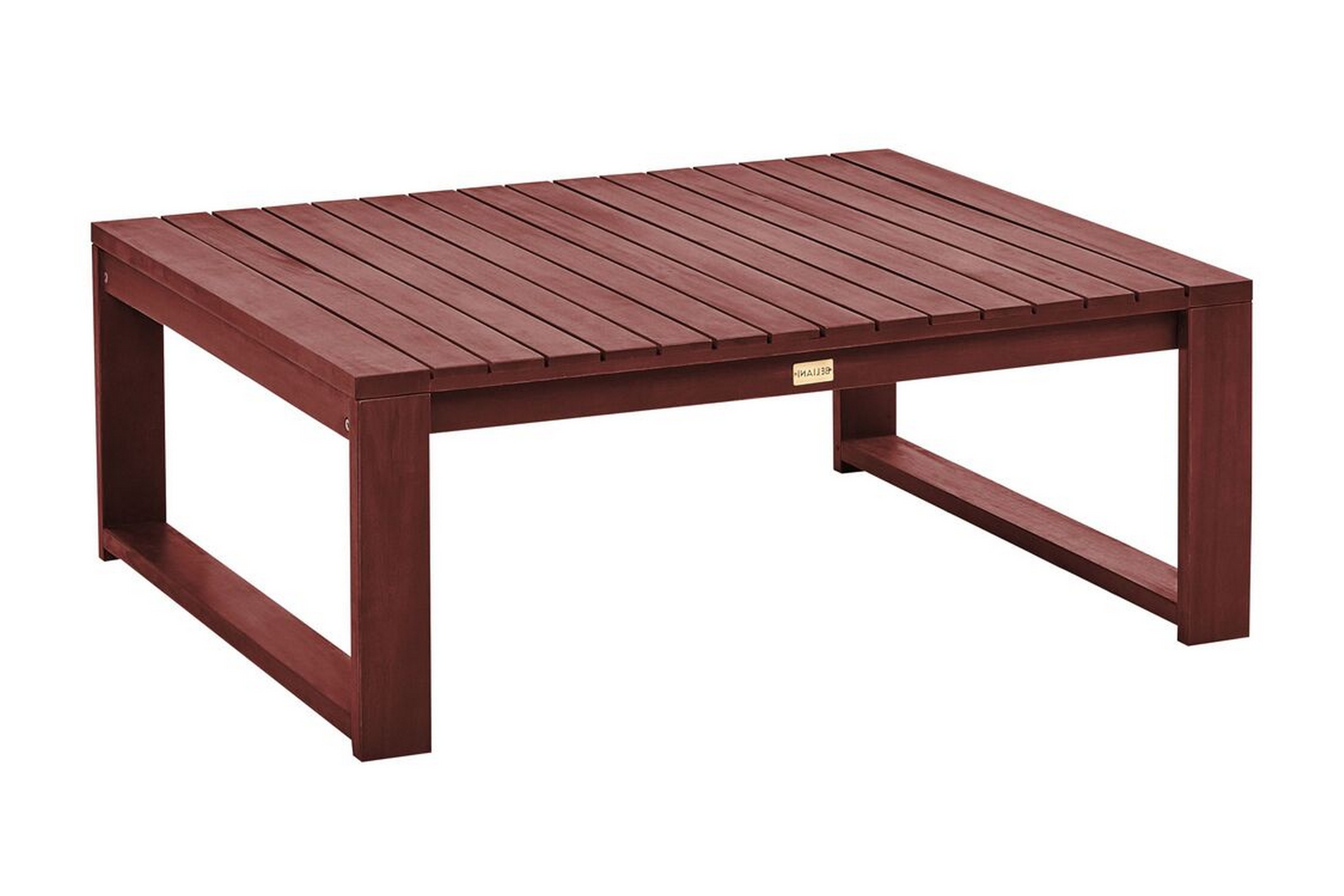 Des Moines Sidebord 90x75 cm Mørkebrun - Hagemøbler - Trademax