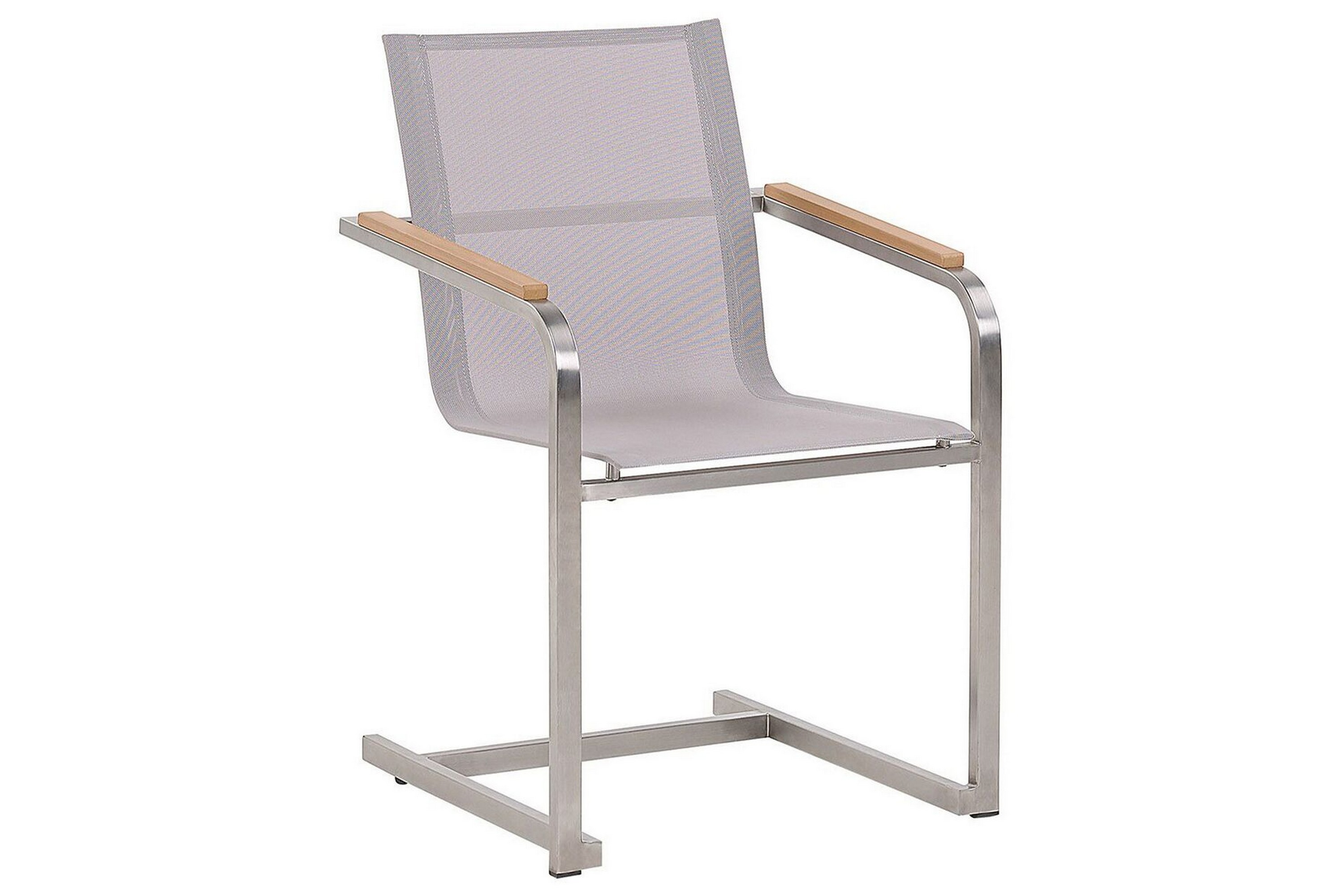 Zervo Armstol Beige/Sølv - Havemøbler | Trademax