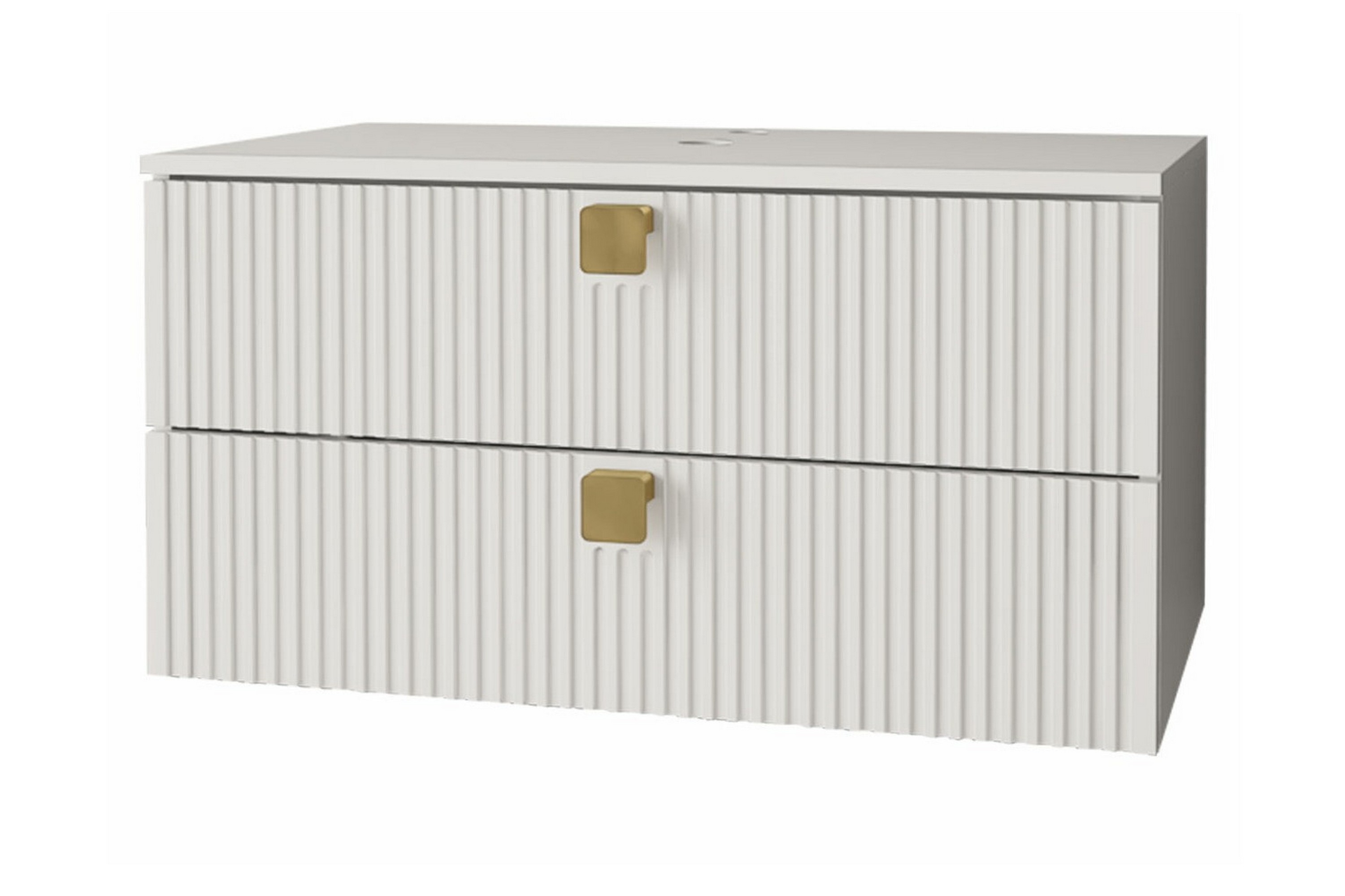 Concept 55 Glenndale Baderomsoppbevaring Hvid - Hus & oppussing - Trademax