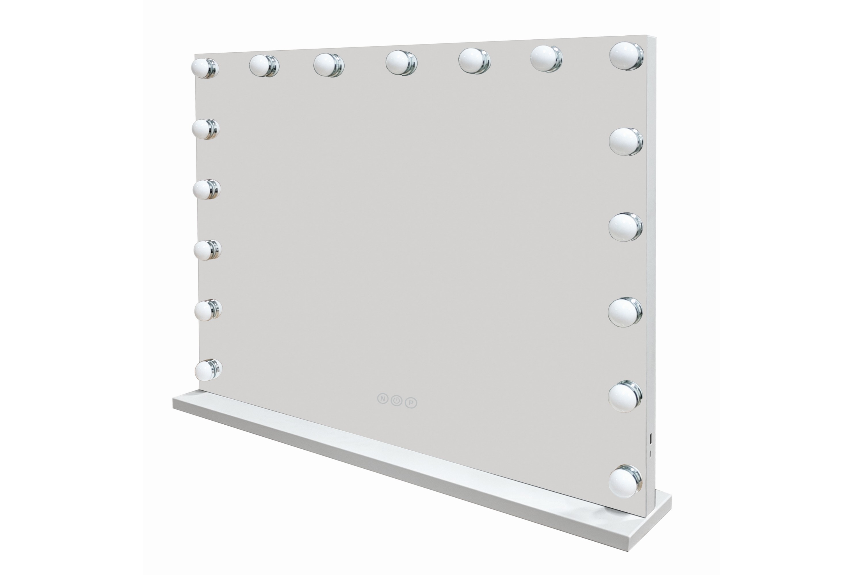 Glow Stor sminkspegel 70 cm med belysning lampor - Hollywood spegel med ...