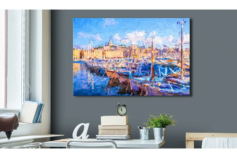 Tavla Blue Port 90x60 Artgeist sp. z o. o. - Inredning | Chilli