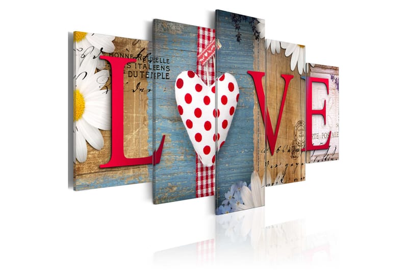 Tavla Love Handmade 200x100 Artgeist sp. z o. o. - Inredning | Chilli