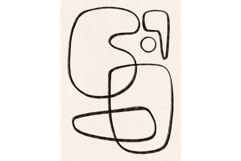 Poster Line art 30x40 cm - Posters & prints | Chilli