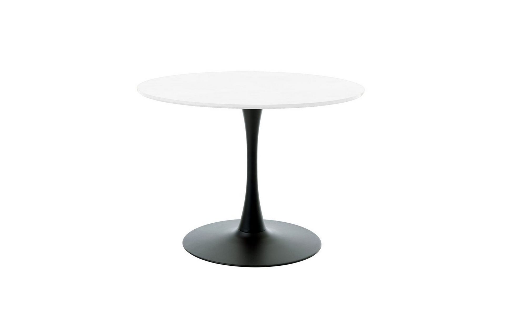 Ankar Matbord 100 cm Rund Vit - Möbler - Trademax