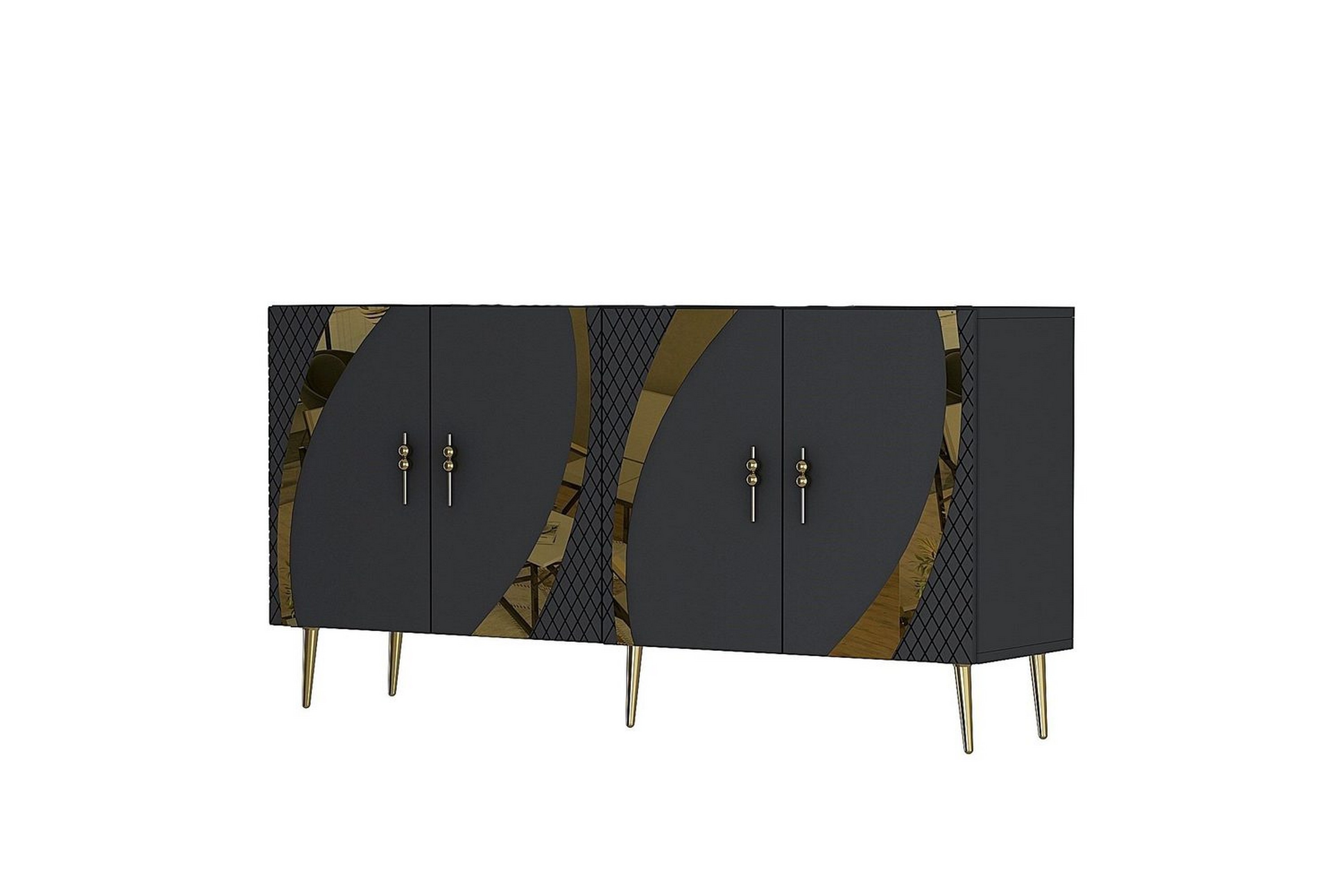 Konsol Zoman Antracit / Rany Antracit / Rany - Möbler | Chilli