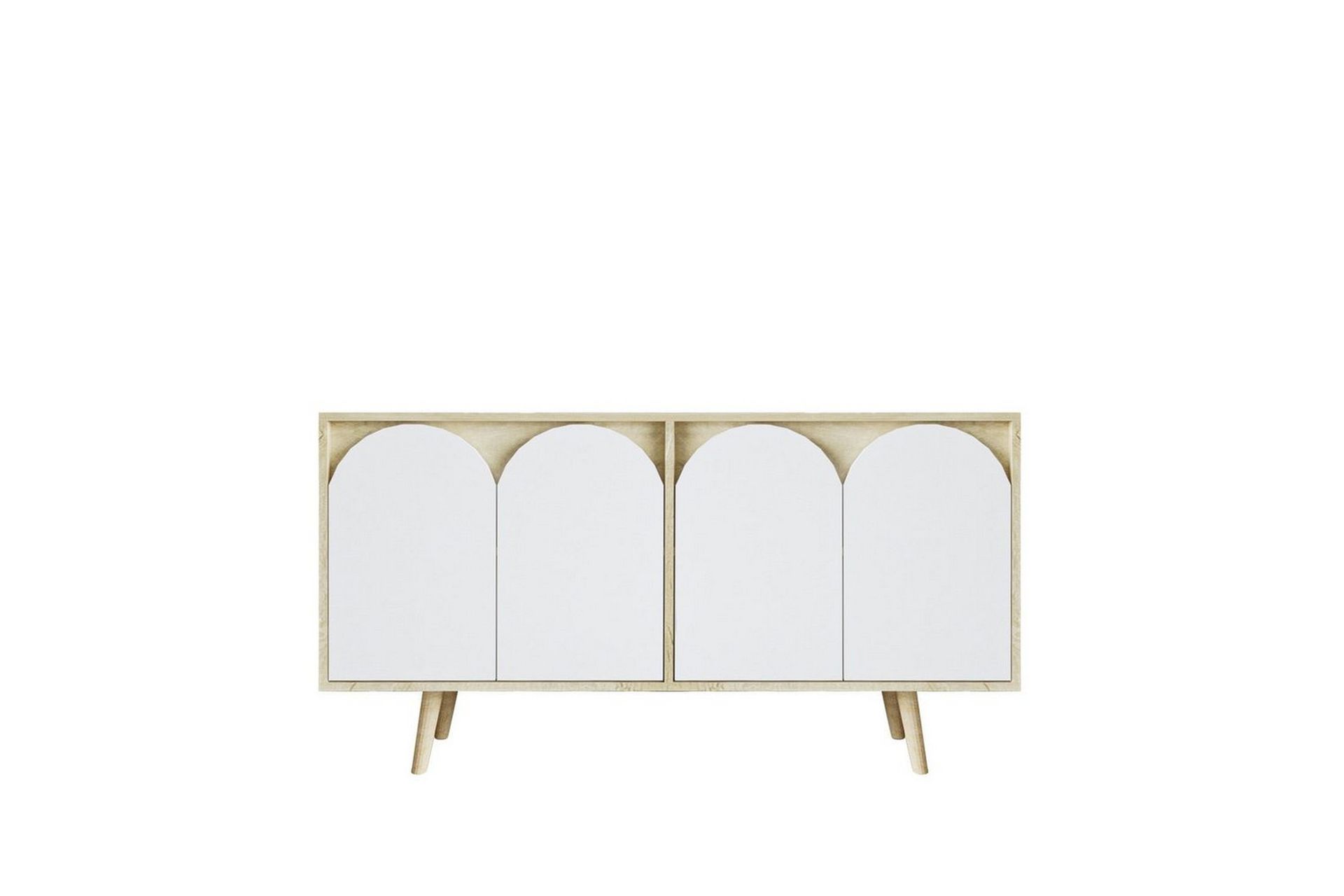 Venezia Konsollbord 150 cm Brun/Vit - Möbler | Chilli