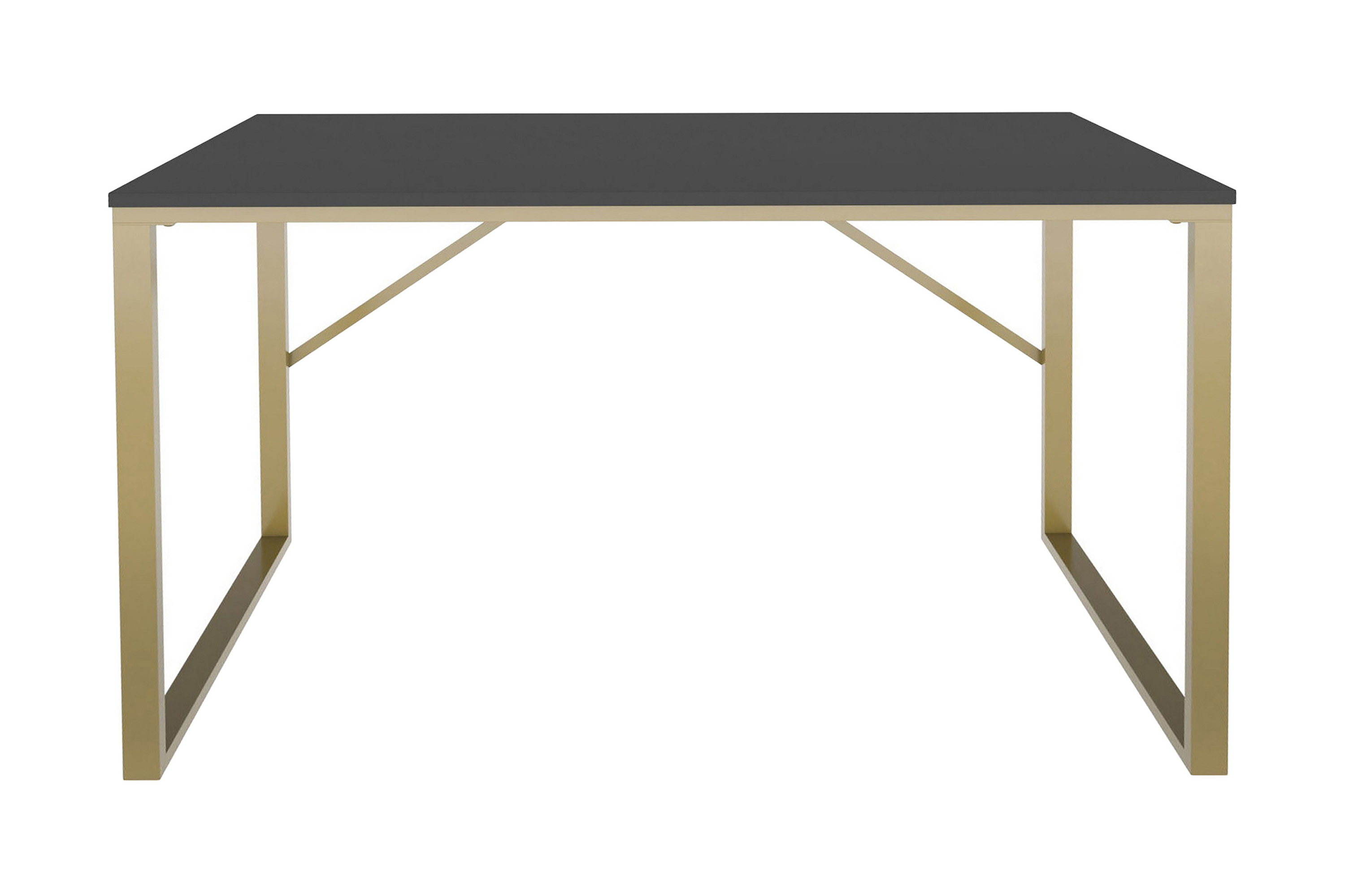 Skrivbord Wraphis 60x74x120 cm Guld/Antracit - Möbler | Chilli