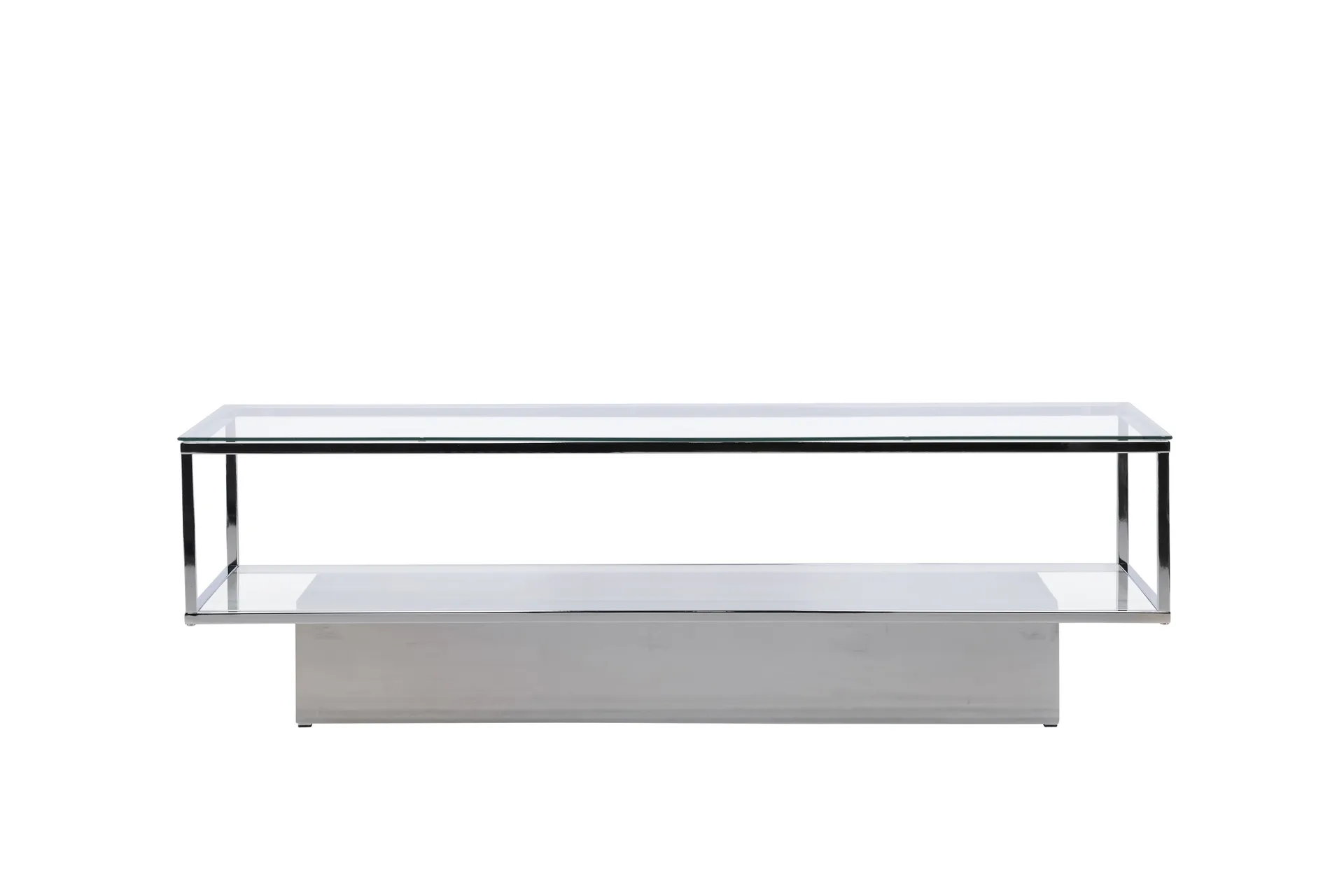 Furniture Fashion Maglehem Soffbord 130x60 cm Transparent - Möbler ...