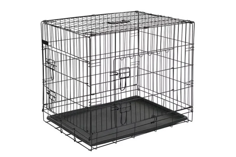 Pet Hundbur i metall 50,8x30,5x35,5 cm svart 15006 - Burar ...