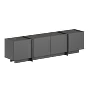 Sylvenn TV-bänk 180 cm med Förvaring Milano Walnut - Möbler | Chilli