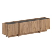 Sylvenn TV-bänk 180 cm med Förvaring Milano Walnut - Möbler | Chilli