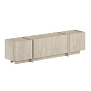 Sylvenn TV-bänk 180 cm med Förvaring Milano Walnut - Möbler | Chilli