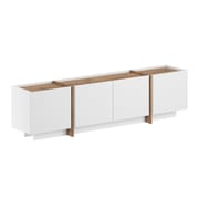 Sylvenn TV-bänk 180 cm med Förvaring Milano Walnut - Möbler | Chilli