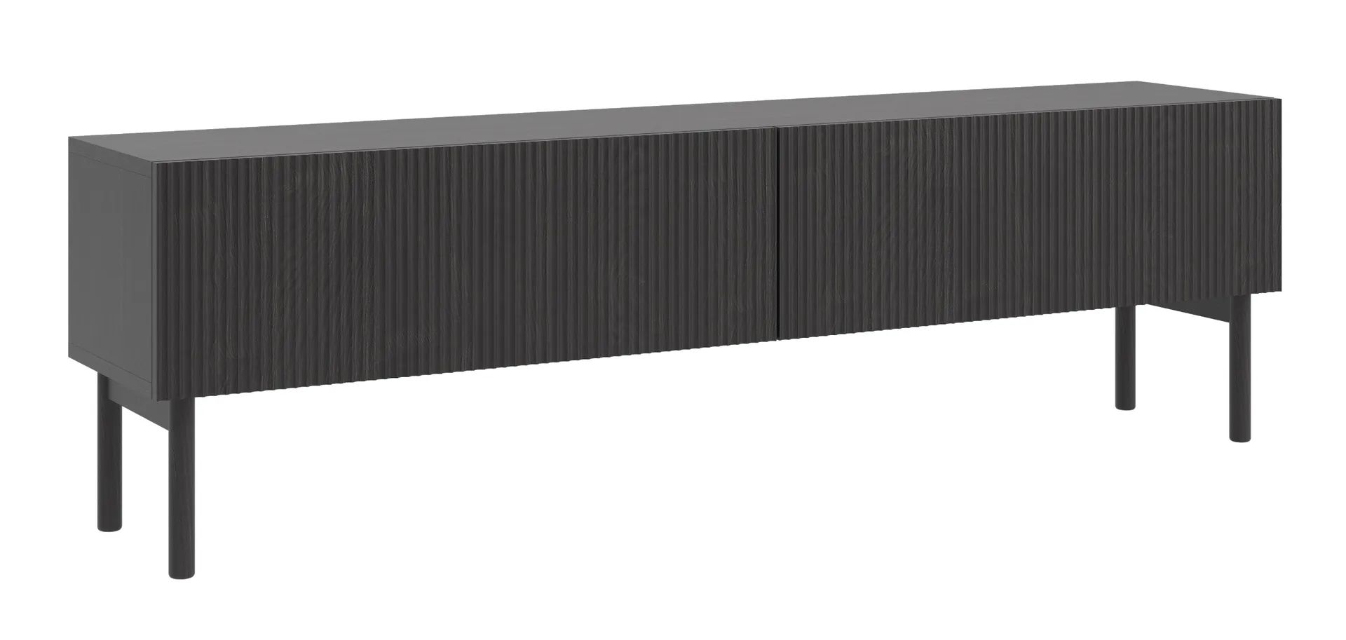 Takayo Tv-bänk 176 cm Svart - Möbler - Trademax