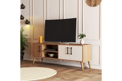 Tv-bänk & mediabänk NO_BRAND Andifli Tv-bänk 150x52 cm Brun - Möbler ...