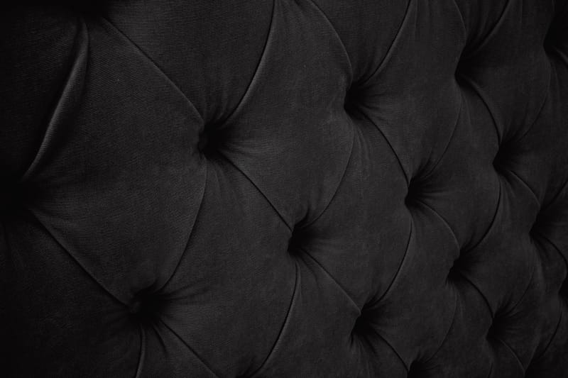 Drömvik Sänggavel Celine 80 cm Sammet Svart - Möbler | Chilli