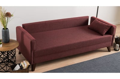 Antigua Soffa 3-sits Röd - Möbler | Chilli