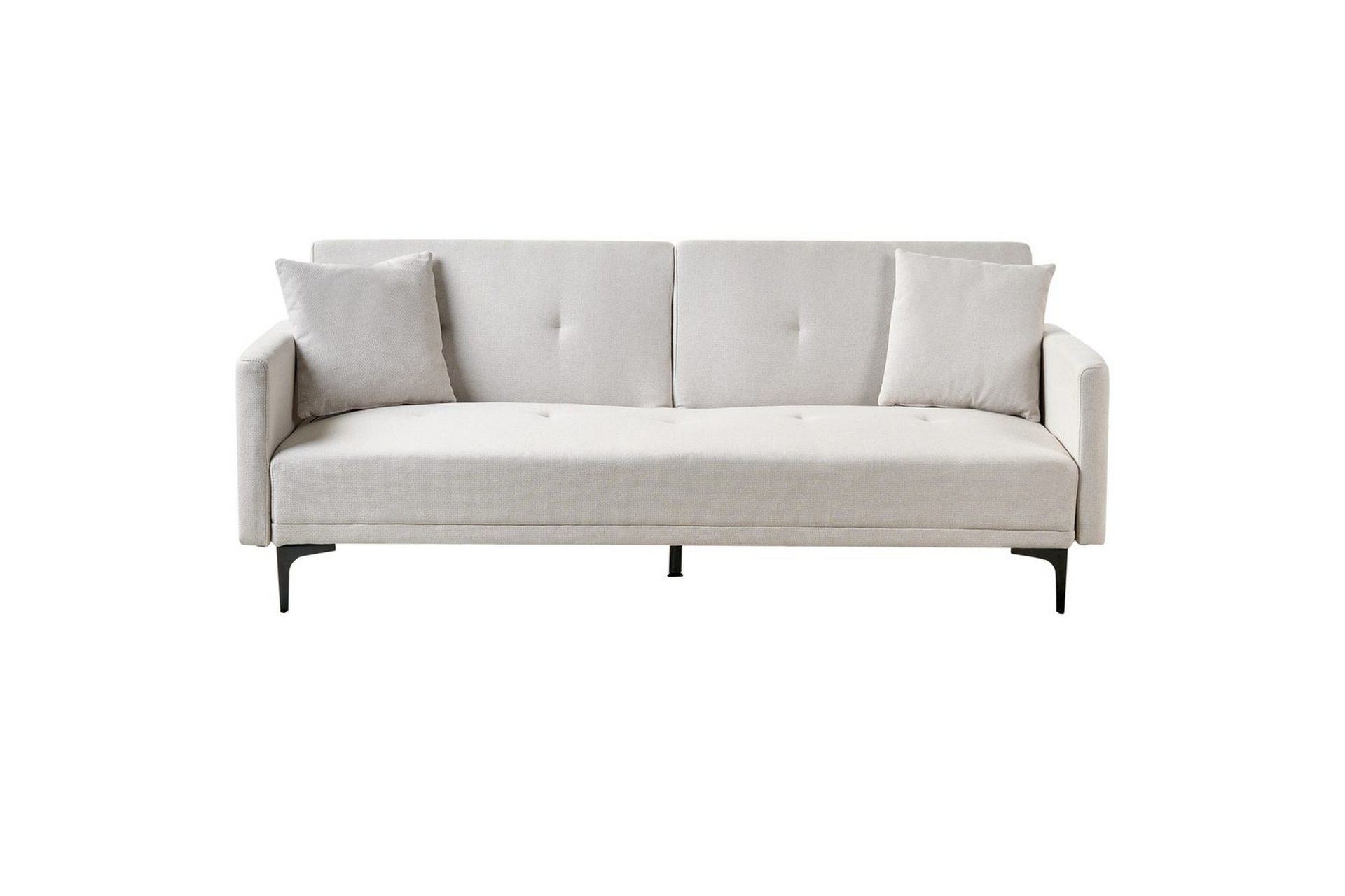 Bäddsoffa Lucan Beige, svart Beige - Möbler | Chilli