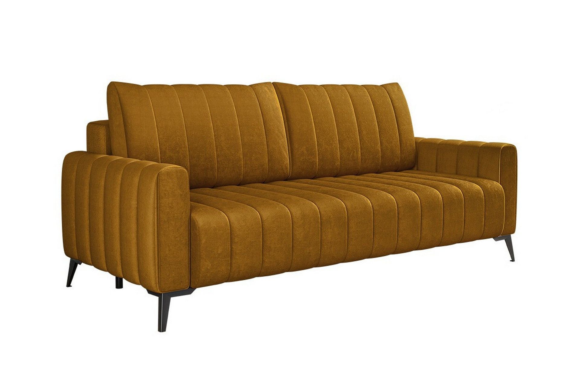 Graystone 2-sits Bäddsoffa NO_BRAND Dark yellow - Möbler | Chilli