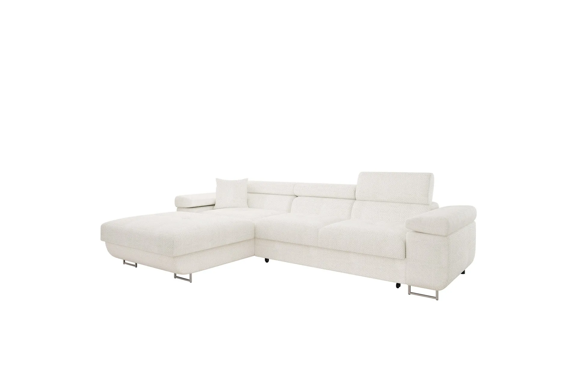 Gabina Soffa med Divan 3-sits Vit - Möbler | Chilli