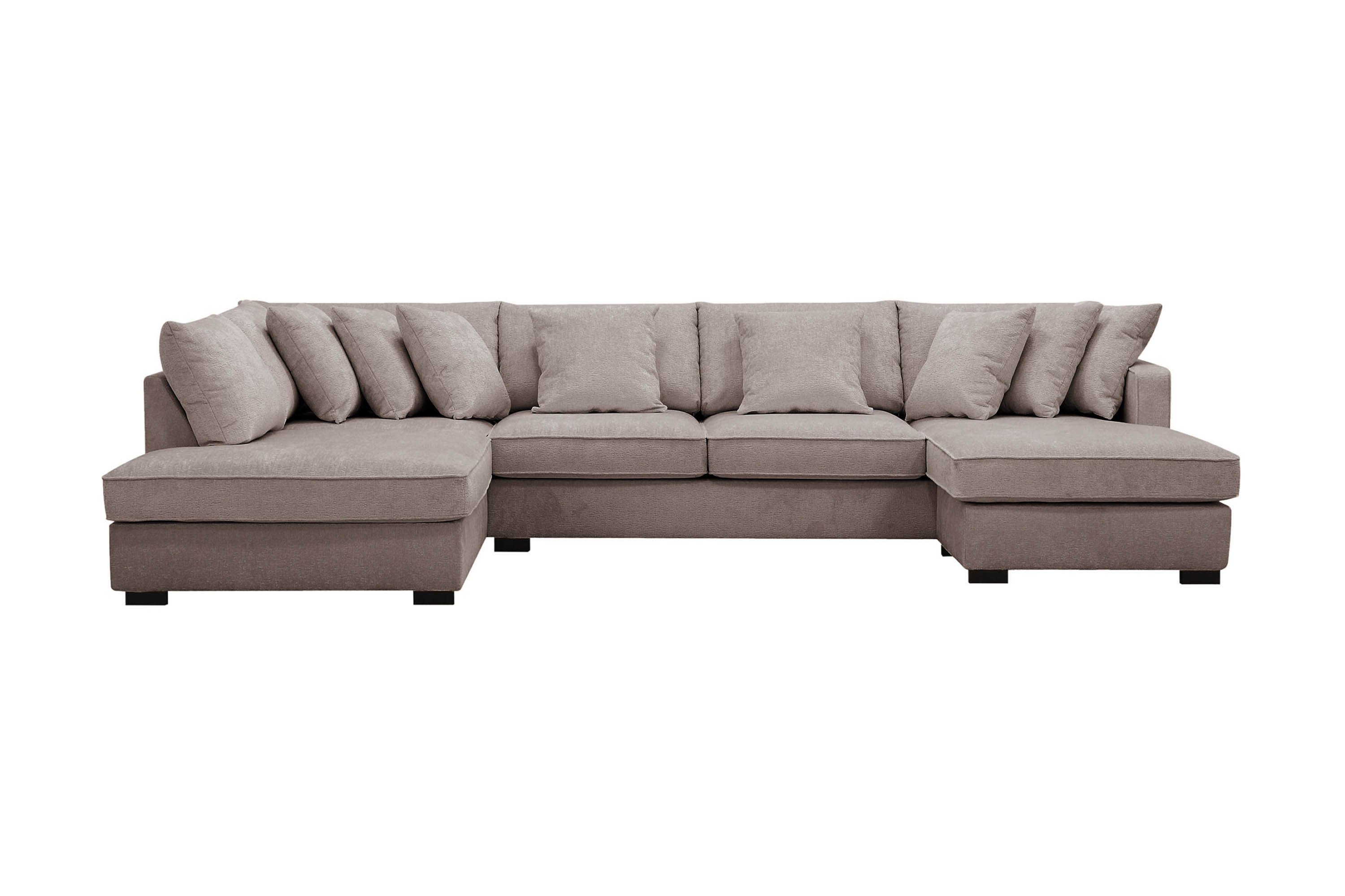 Scandinavian Choice Rossita 5-sits Vänstervänd U-formad Djup Soffa med ...