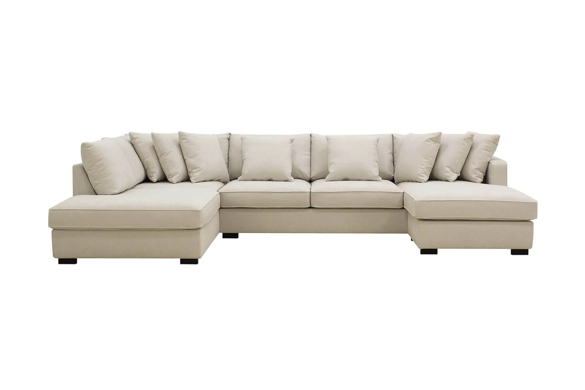 Scandinavian Choice Rossita 5-sits Vänstervänd U-formad Djup Soffa med ...