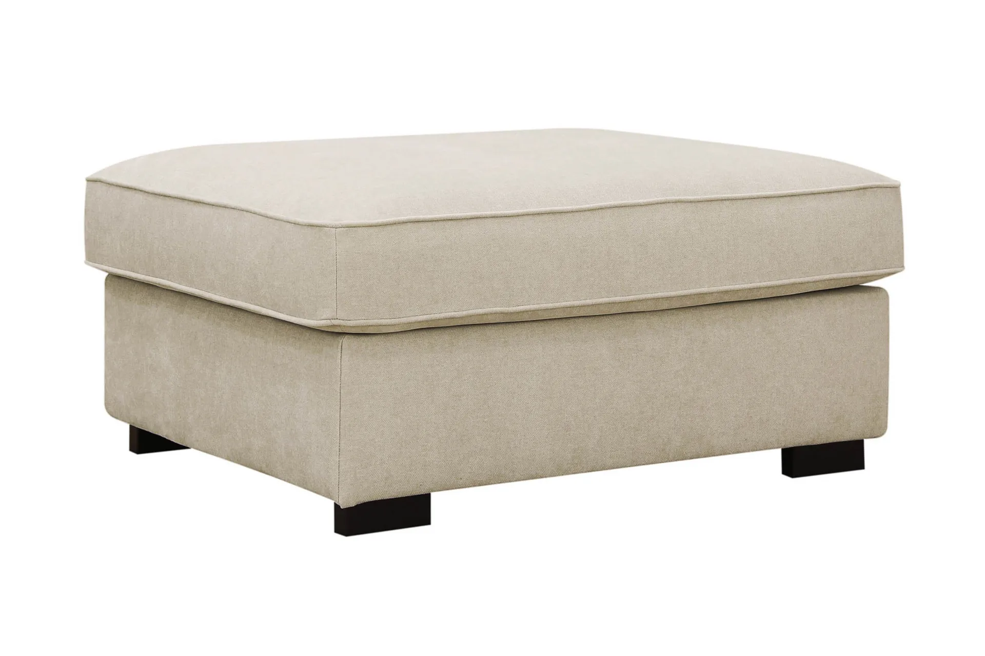 Scandinavian Choice Rossita Fotpall i tyg Beige - Möbler - Trademax