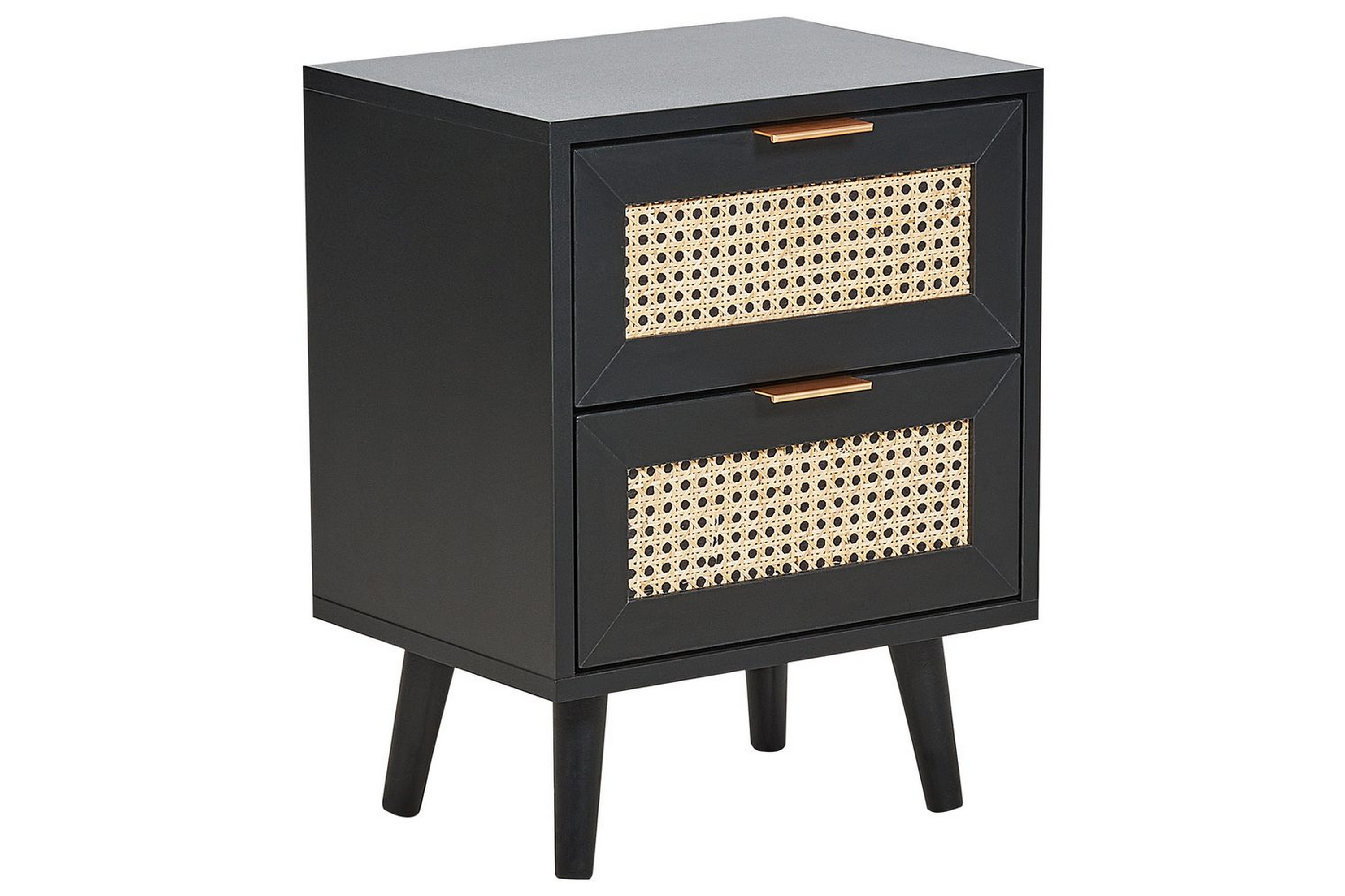 Nattbord Opoco med 2 oppbevaringsskuffer - Møbler - Trademax