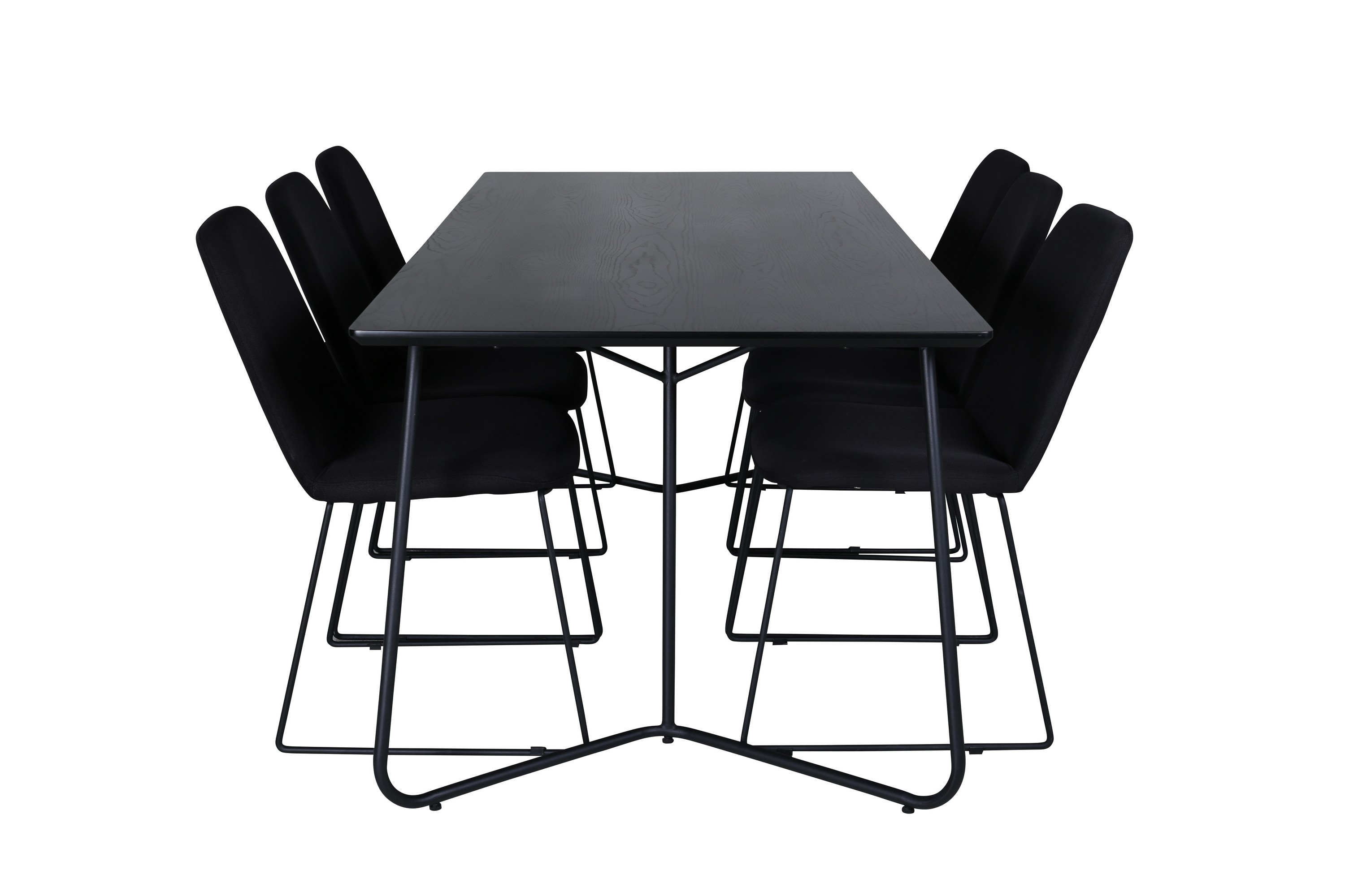 Venture Home Petra Spisegruppe 190 cm Rektangulær med 6 Muce Stoler ...