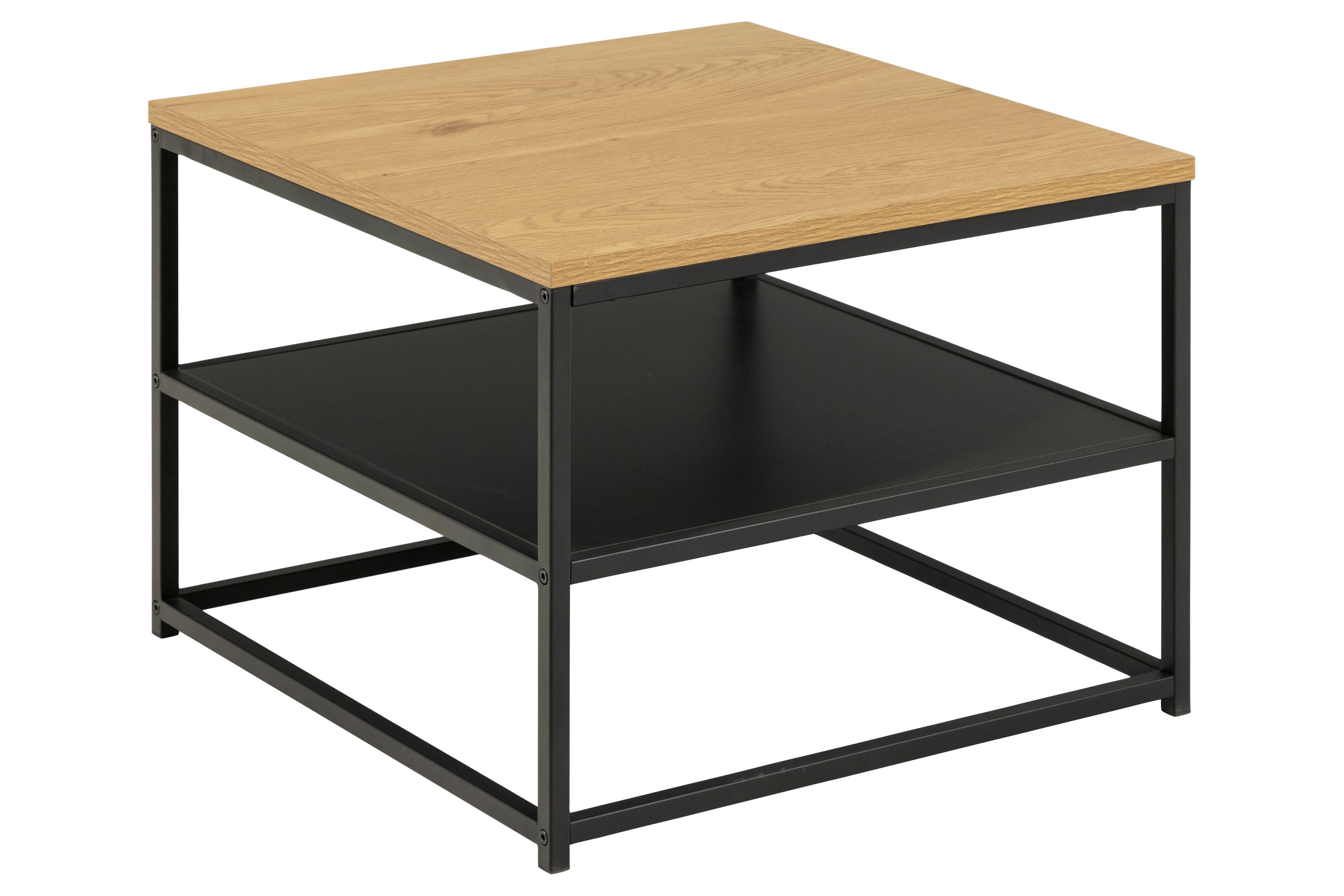 Saloni Sofabord 55x55 cm Natur - Møbler - Trademax