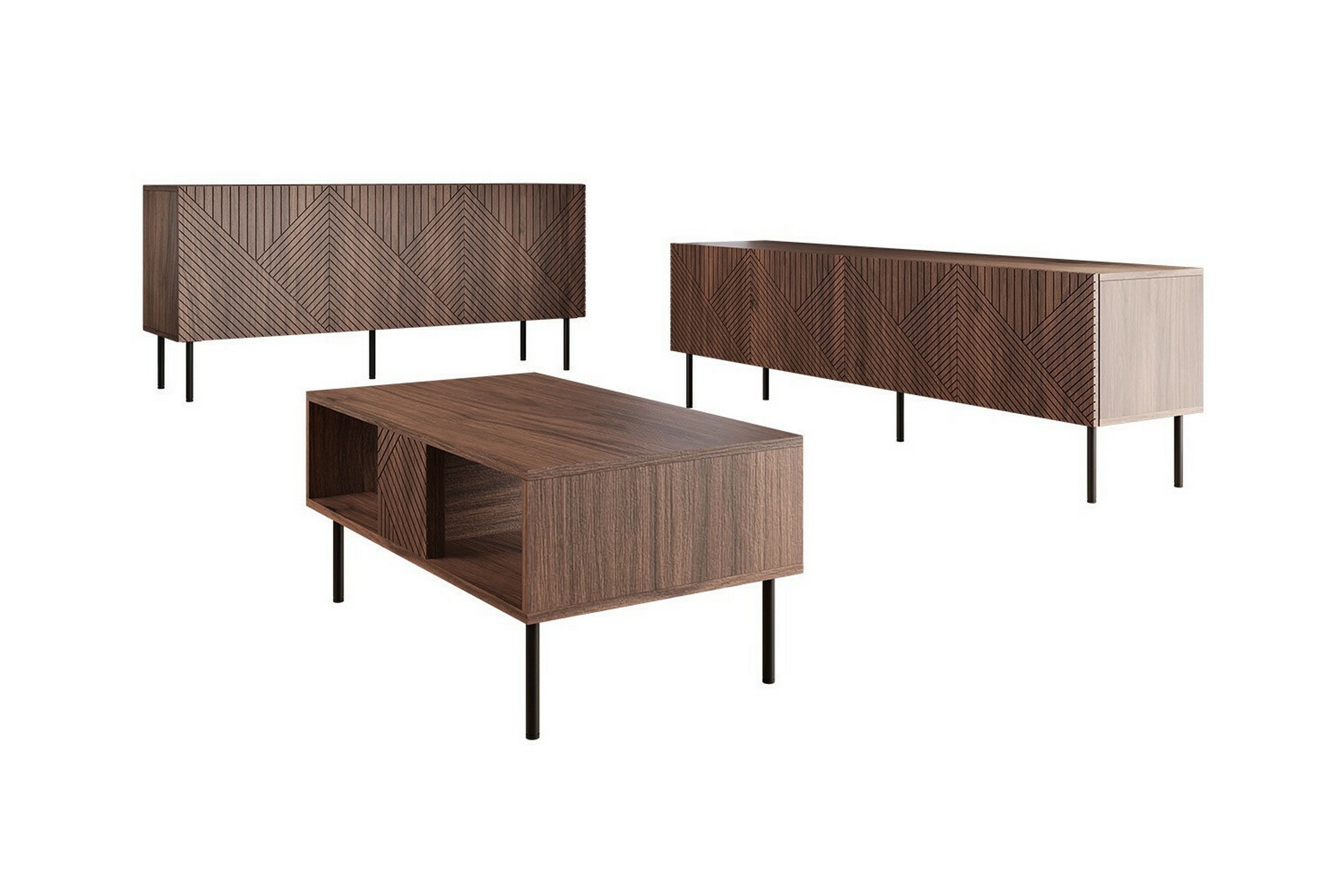 Scandinavian Choice Juniskär Møbelsett Stue med TV-benk - Skjenk ...