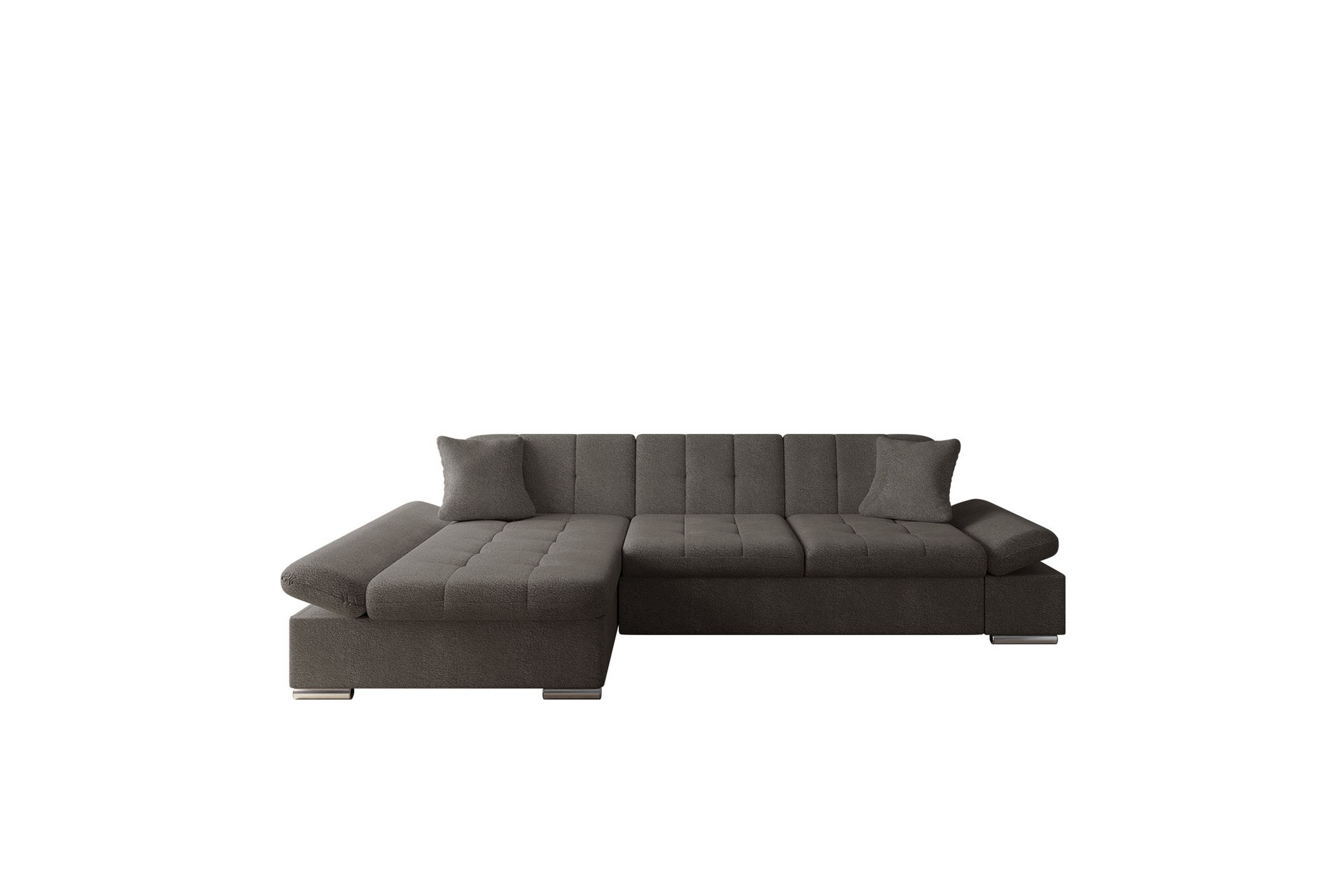 Djerra Sofa med Divan 3-seter Brun - Møbler - Chilli
