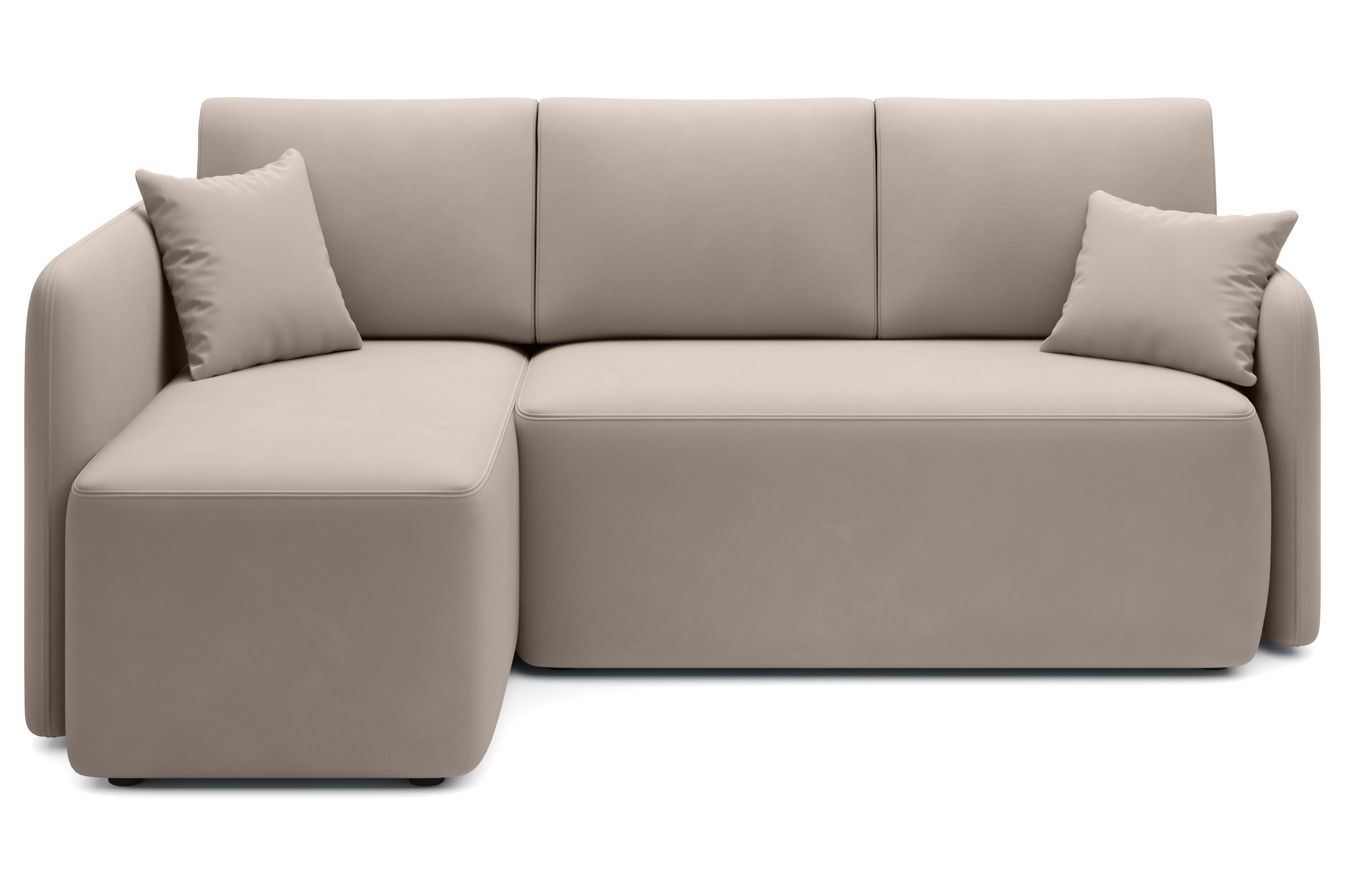 Hadson 3-seters Sofa med Divan Beige - Møbler - Trademax