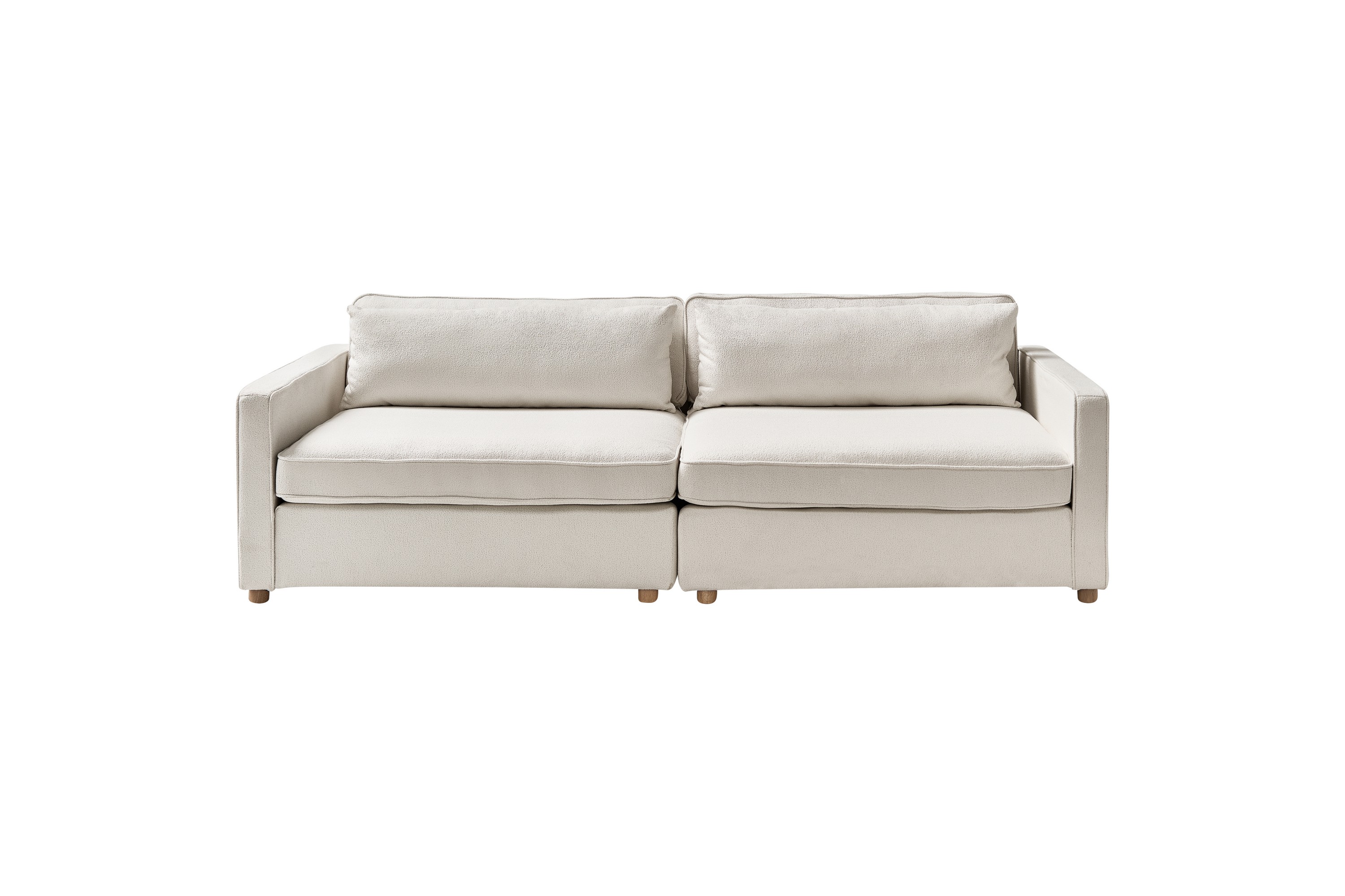 Tomie Sofa 3-personers Hvid - Møbler | Trademax