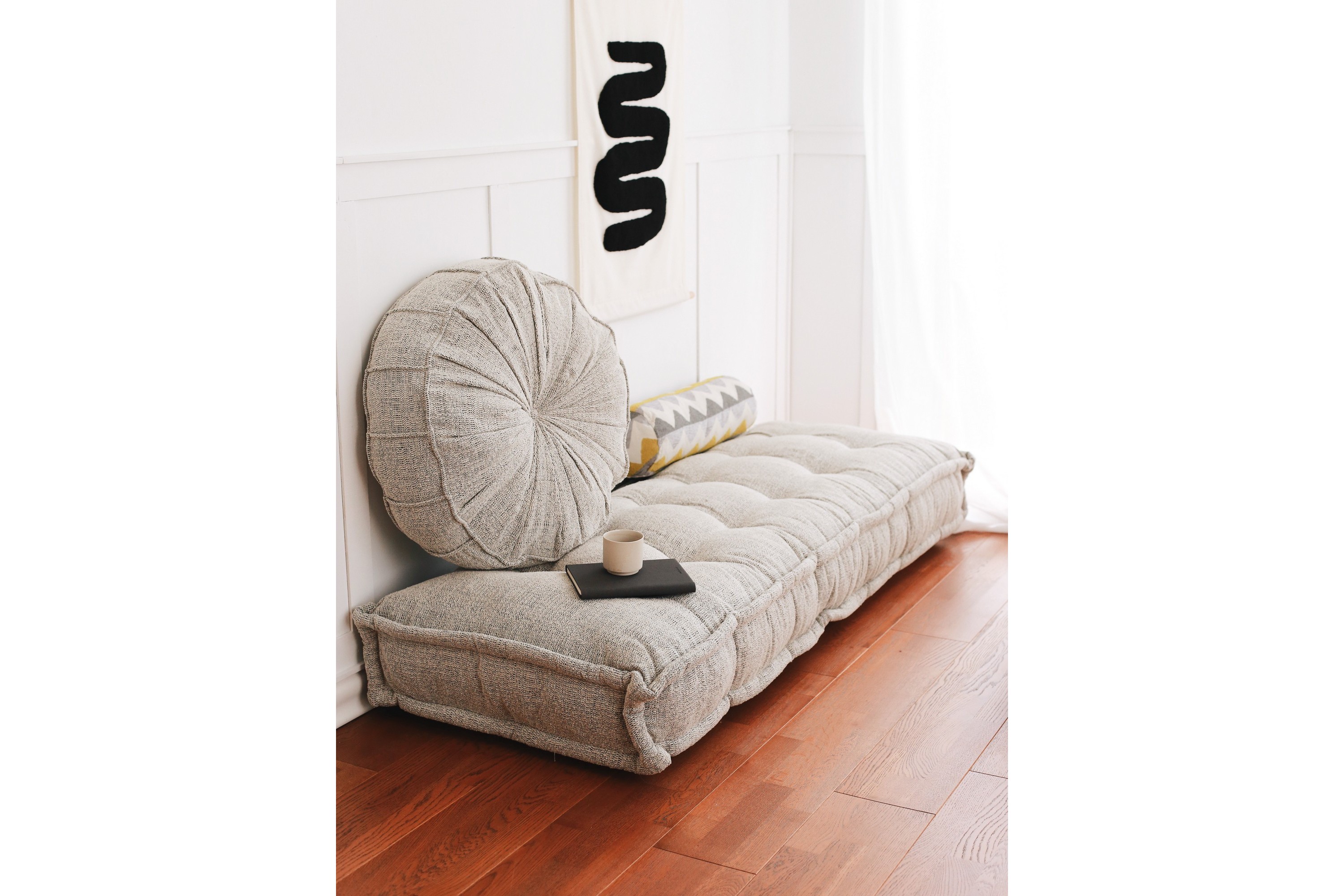 Mulla Puf 180 cm Grå - Møbler | Trademax