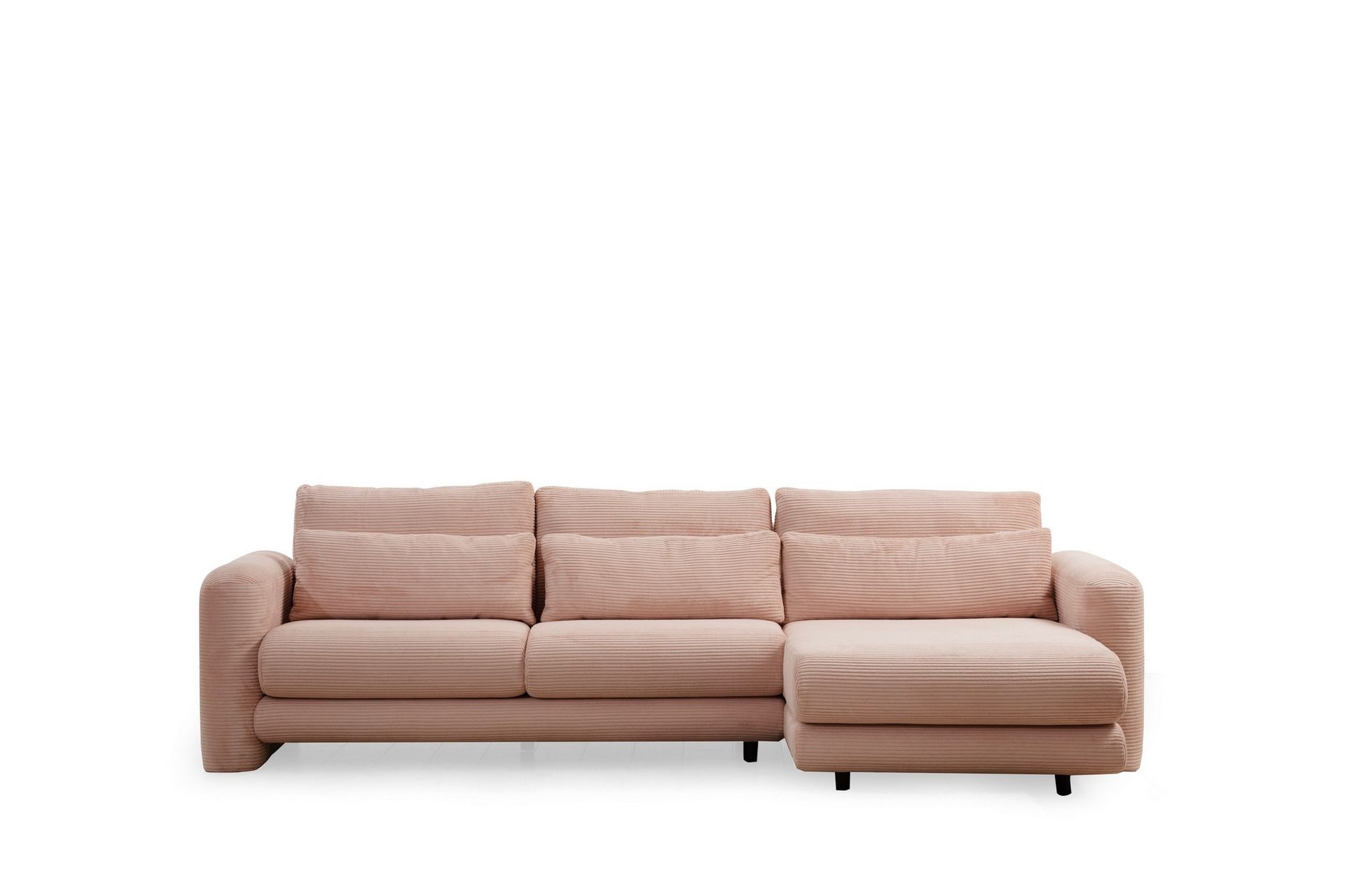 Makhan Soffa m. Divan 3-sits Rosa - Möbler - Furniturebox