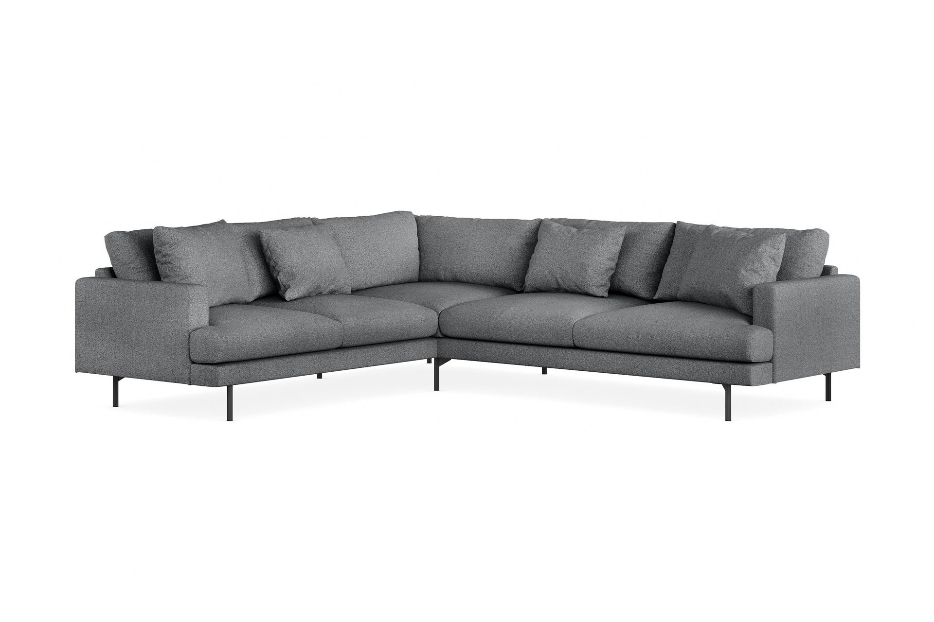 CONCAN 5-sits Hörnsoffa Mörkgrå - Möbler - Furniturebox