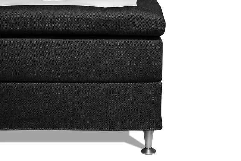 Kontinentalsäng Sofia 140x200 Svart Svart - Möbler | Chilli