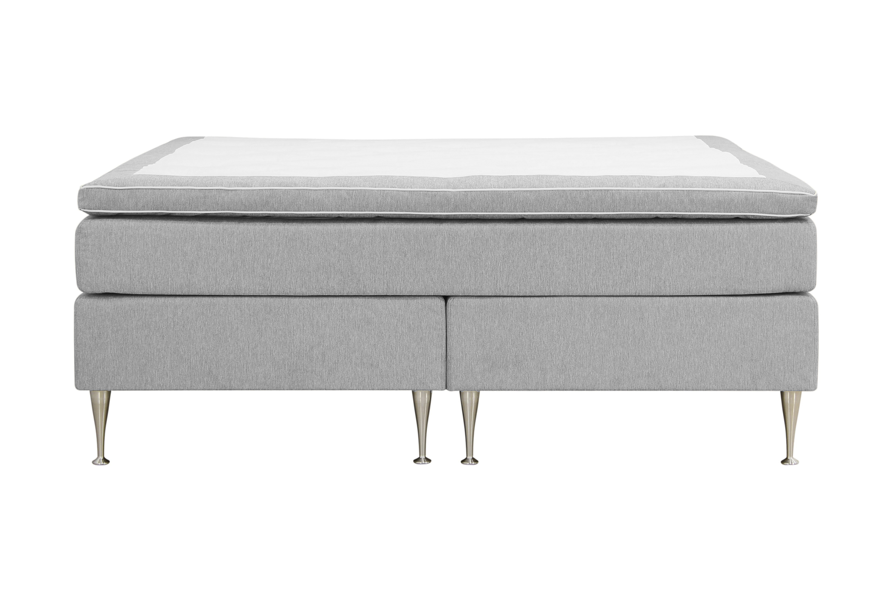 Drömvik Kontinentalsäng Hilton High 160x200 cm Grå - Möbler | Chilli