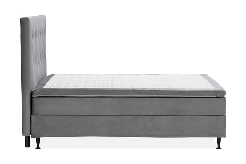 Pigge Extra Sängpaket Kontinentalsäng 160x200 Grå - Möbler | Chilli