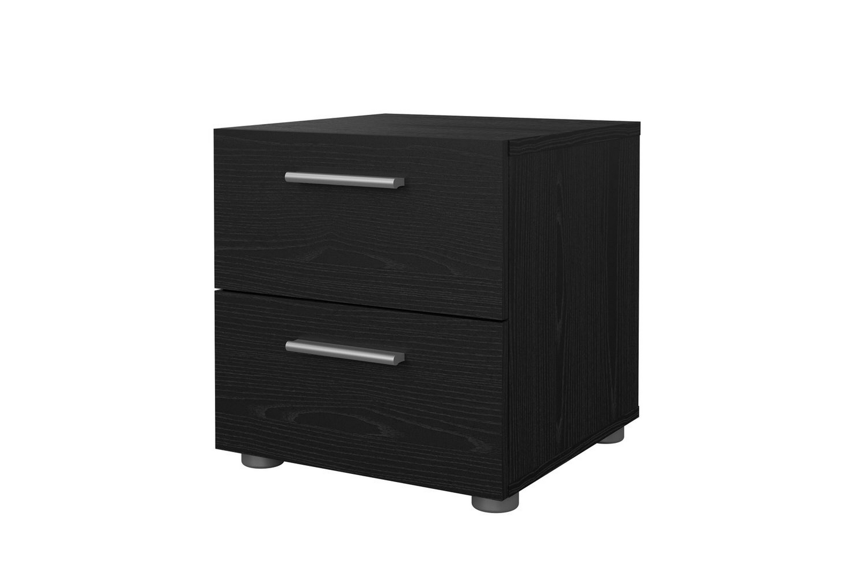 Tvilum Vansu Nattbord 40 cm Svart - Møbler - Chilli