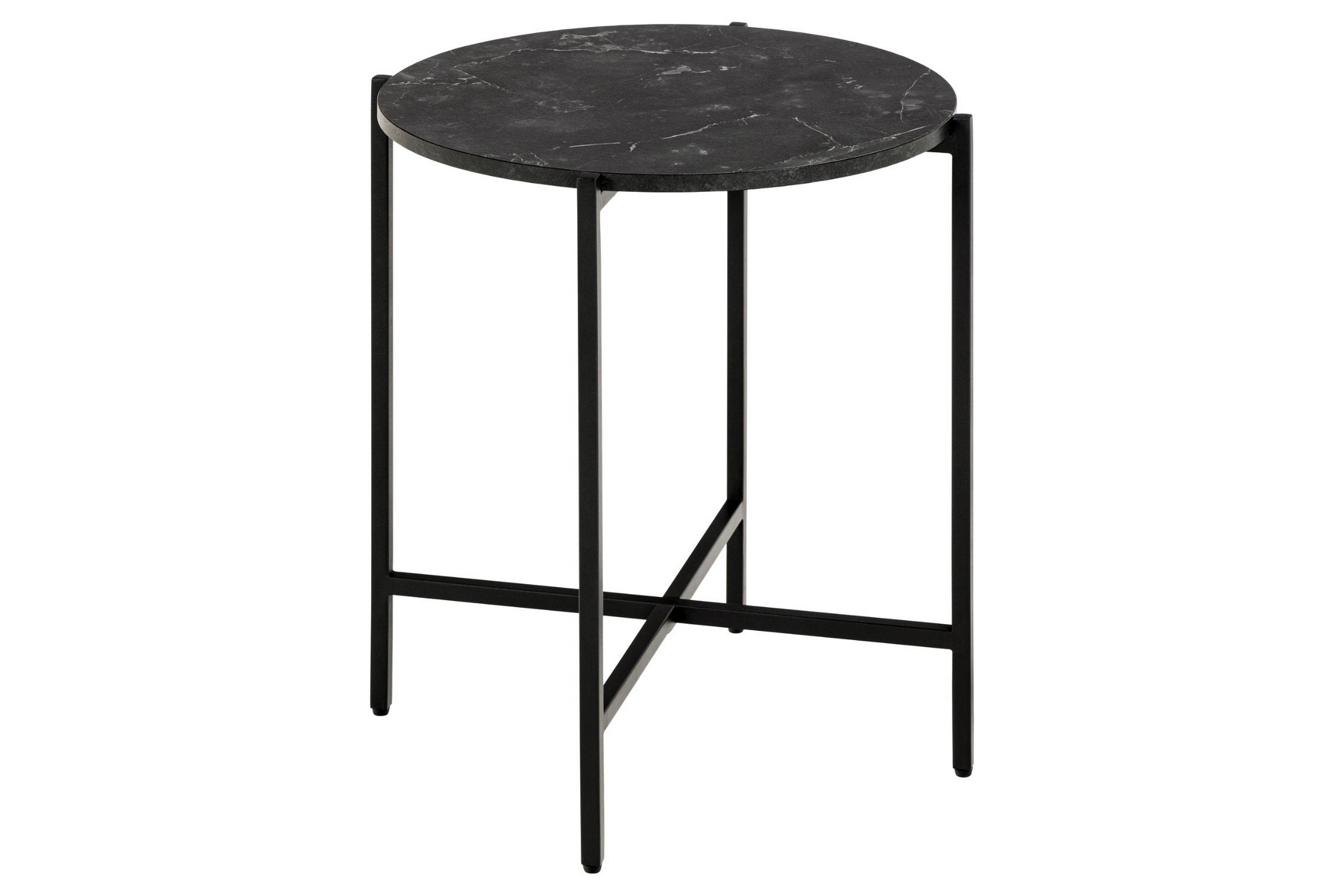 Almina Sidebord 40 cm Svart - Møbler - Trademax